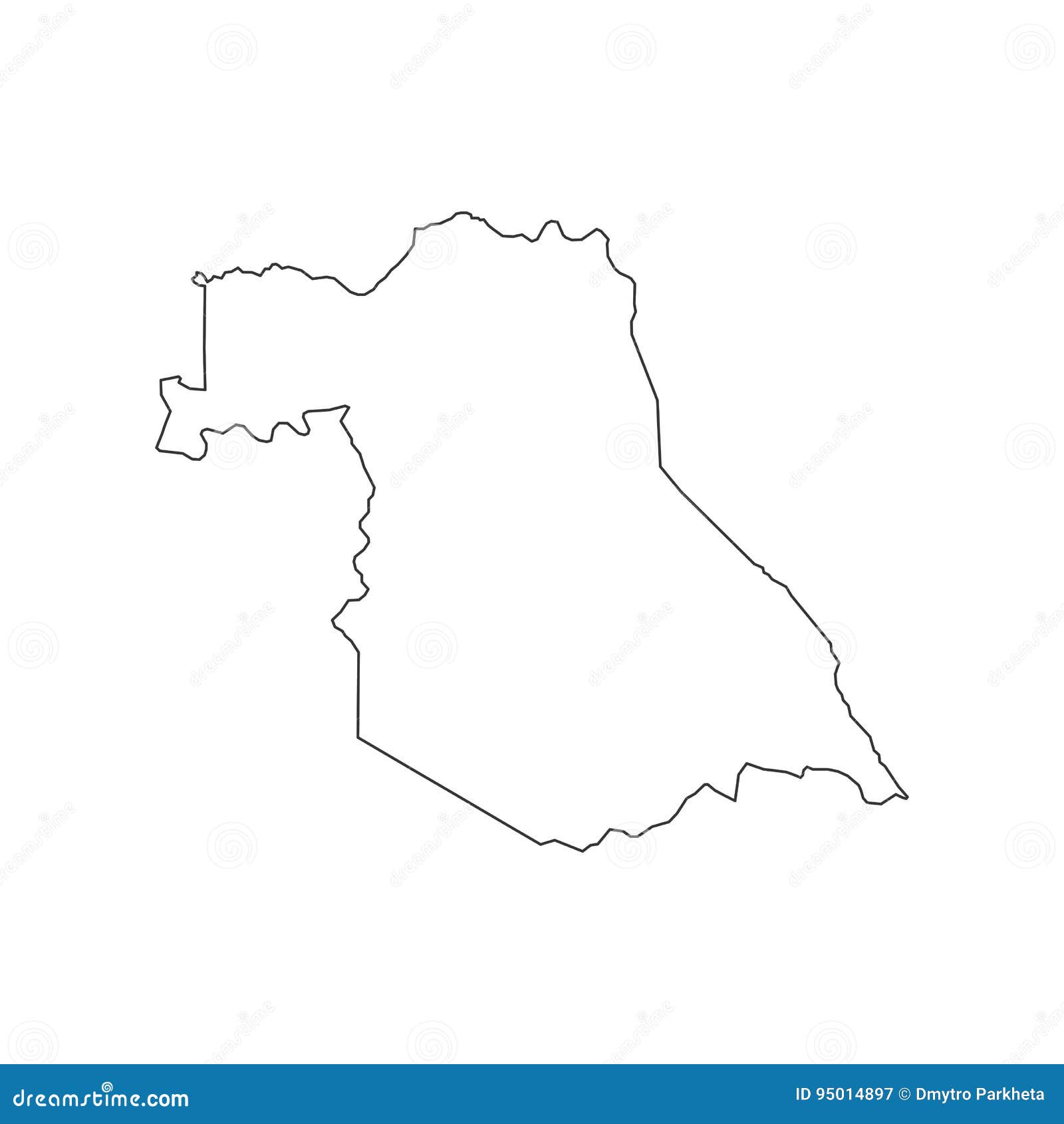 Saba Map Outline Cartoon Vector | CartoonDealer.com #95014897