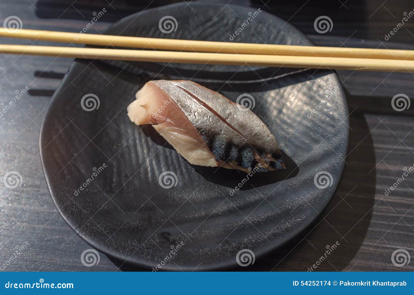 Saba Sushi stock photo. Image of asian, healthy, seafood - 54252174