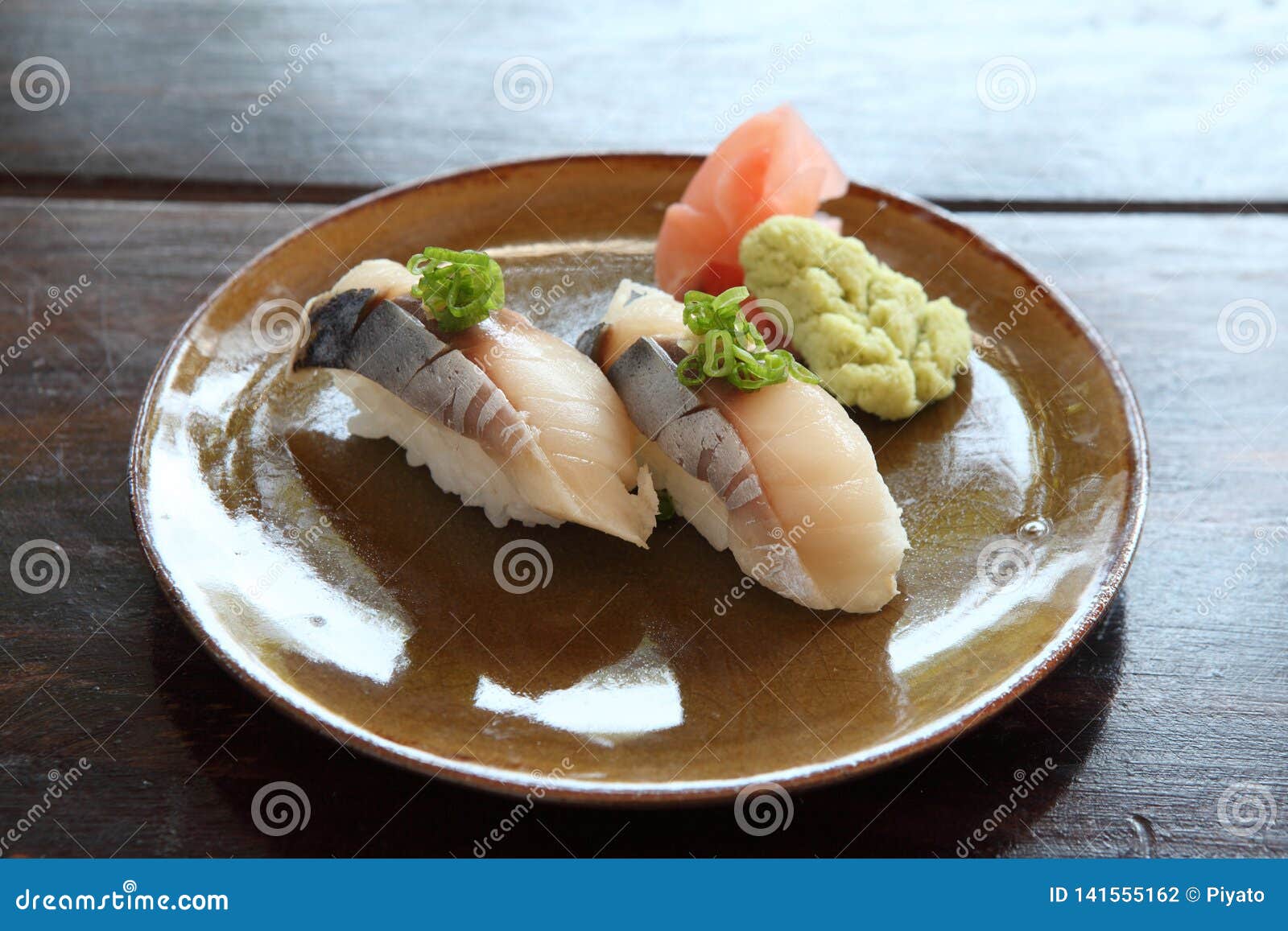 Saba Sushi,mackerel stock photo. Image of japan, gourmet - 141555162