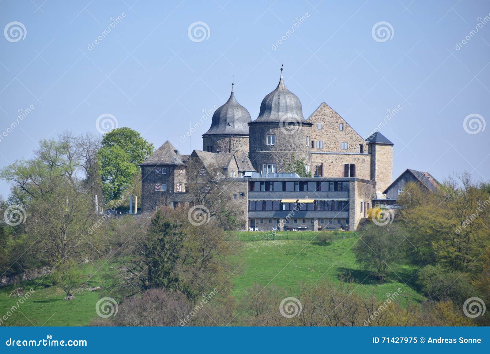 Sababurg Castle stock image. Image of ruins, tale, hesse - 71427975