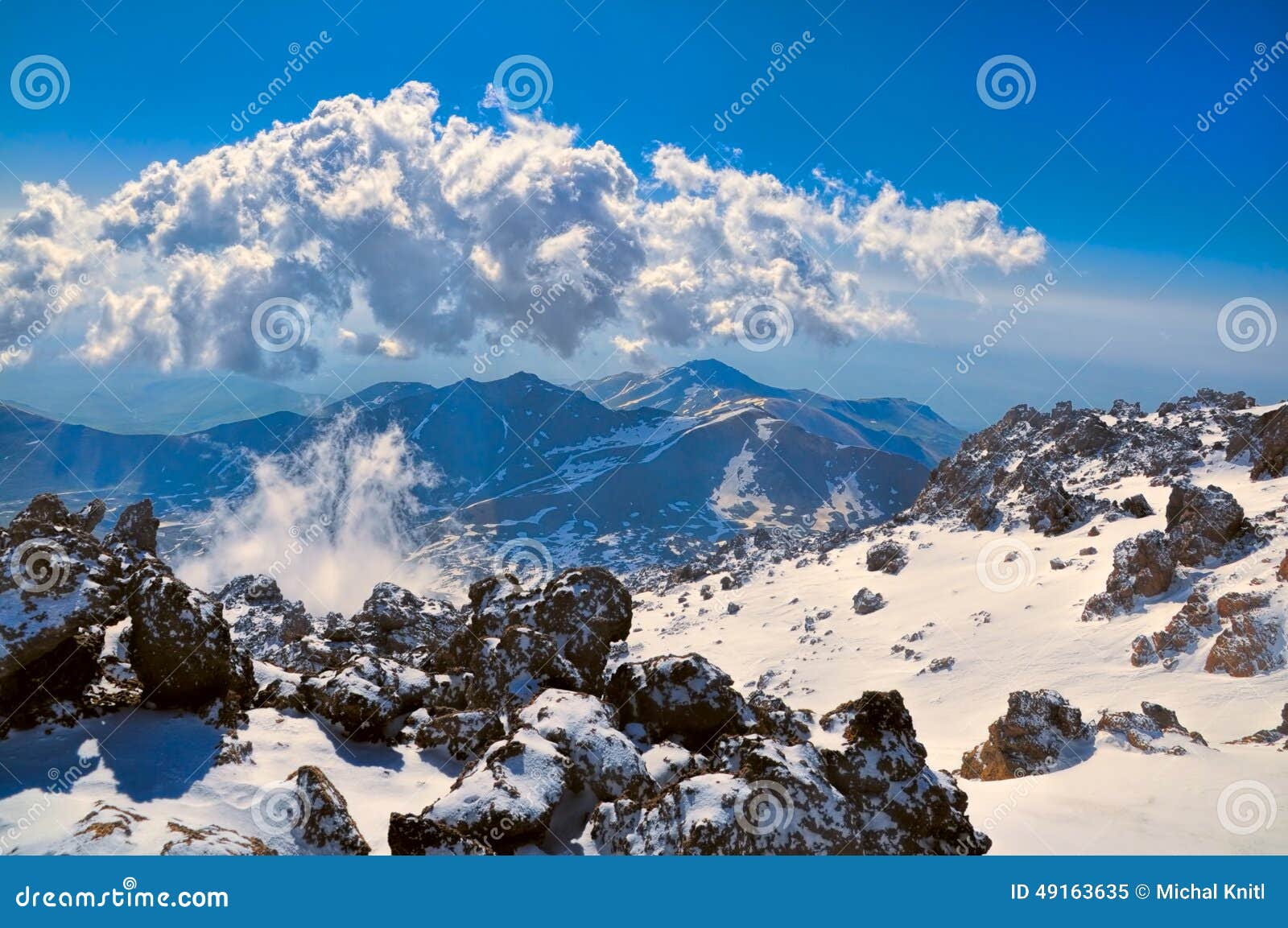 Sabalan stock image. Image of iran, altitude, mountain - 49163635