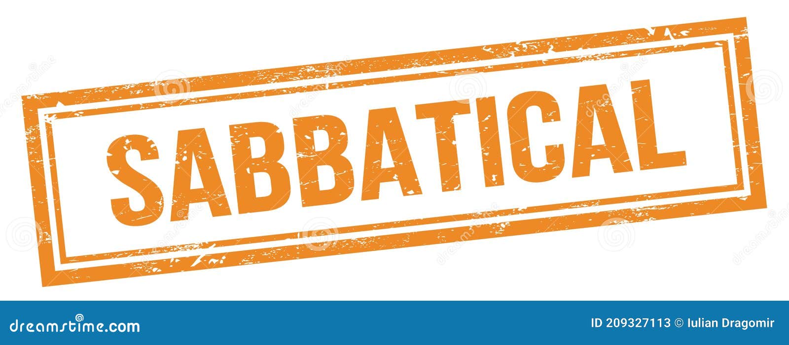 Sabbatical Orange Color Word Text Logo Icon Vector Illustration ...