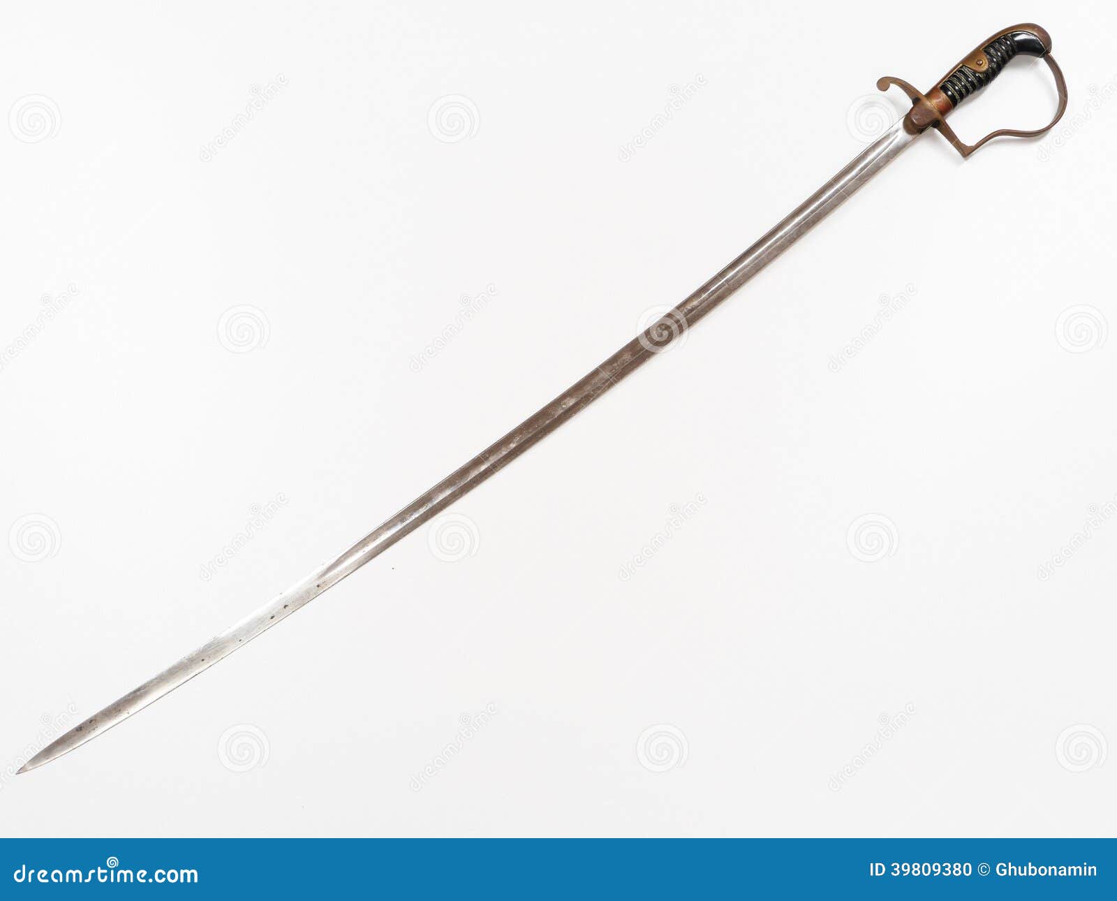 Saber stock photo. Image of fighting, steel, knife, battle - 39809380