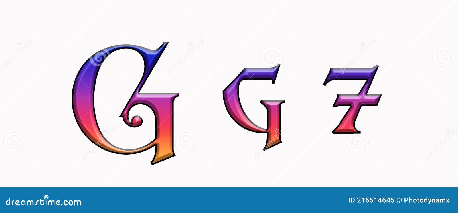 Saber Font Fonts Gradient Sans Serif Alphabet Letters Calligraphy ...