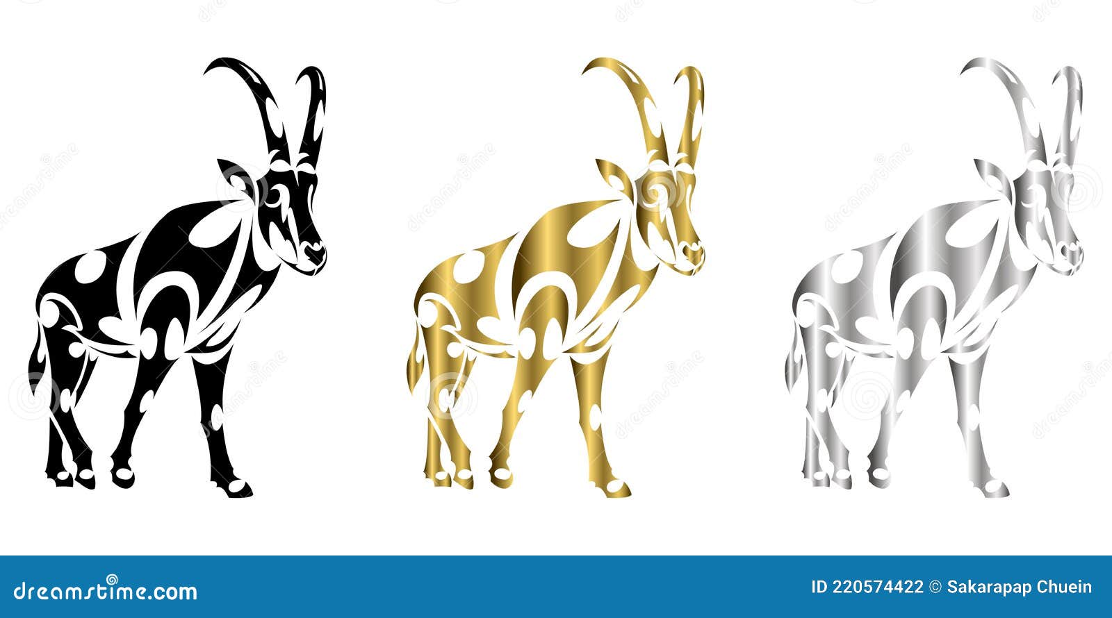 Sable Line Art, Set Of Stylized Seated Sables With Fluffy Tails Cartoon ...