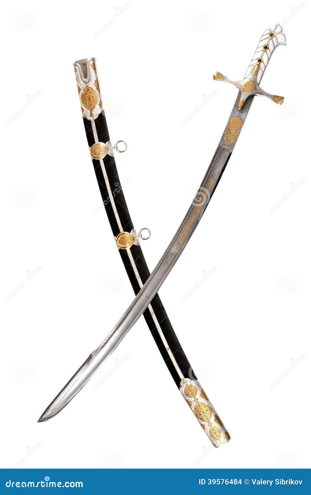 Sable antiguo foto de archivo. Imagen de tradicional - 39576484