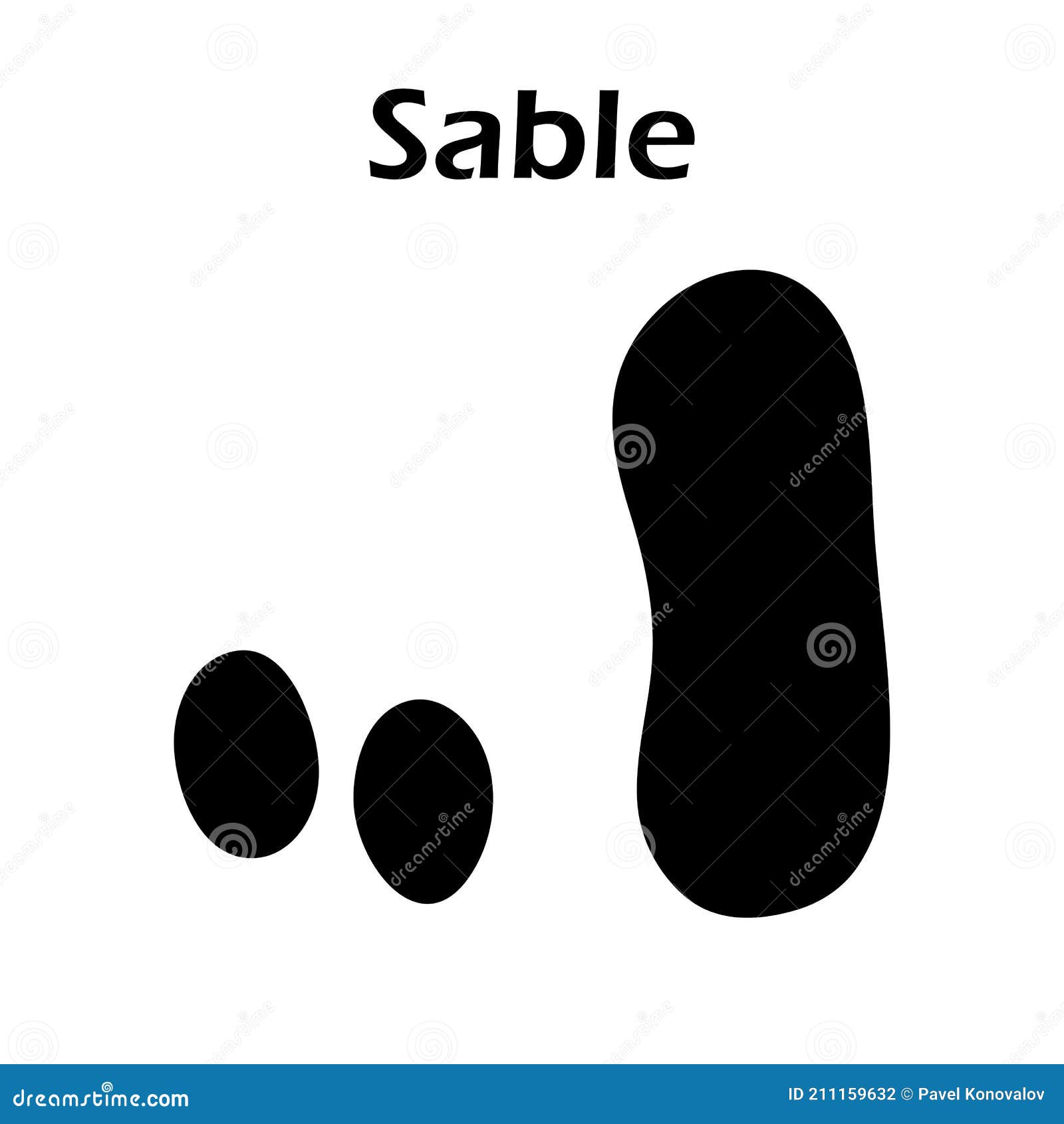 Sable Logo Design In Circle, Vector Graphic | CartoonDealer.com #140572974