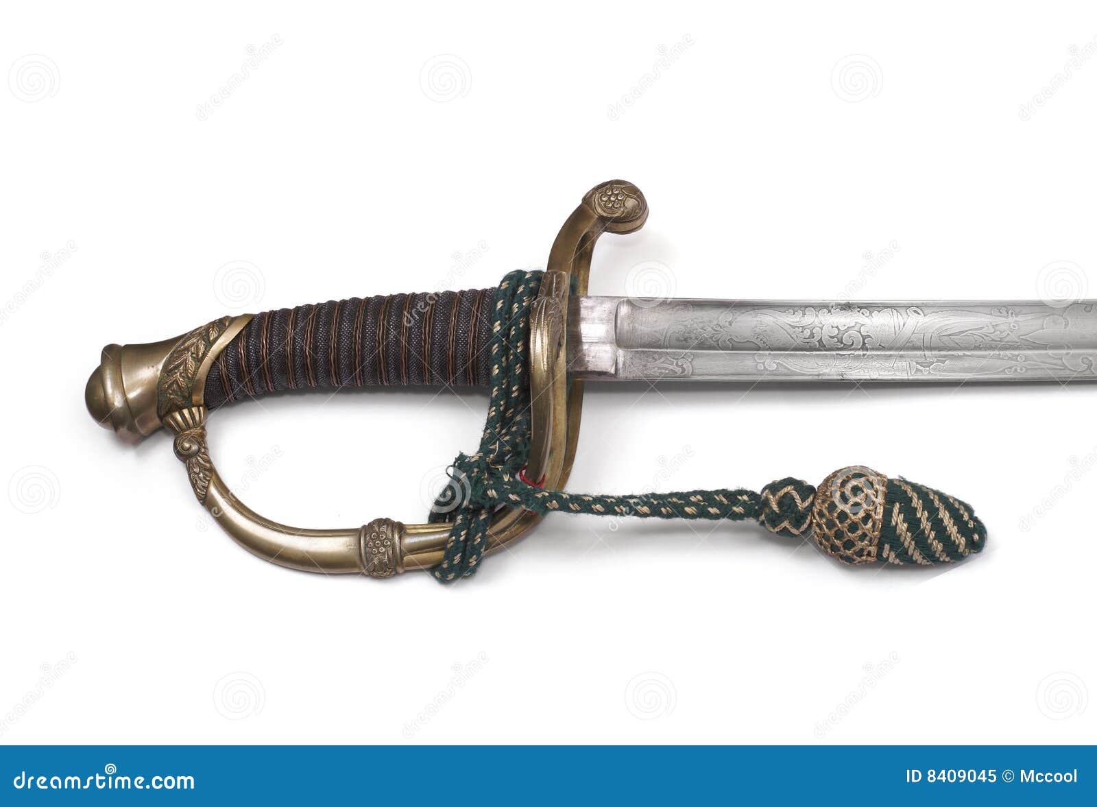 Sable Francés Del Oficial (sable). Imagen de archivo - Imagen de siglo ...