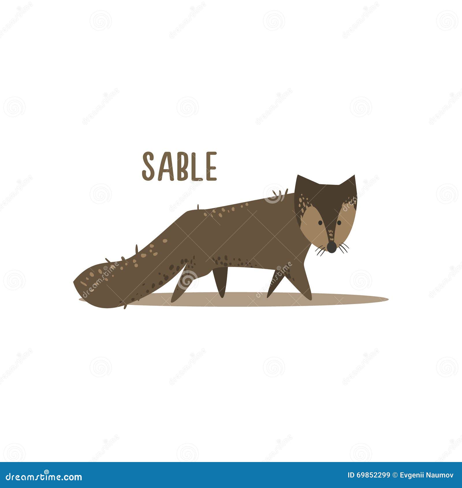 Sable Vector Icon On White Background. Flat Vector Sable Icon Symbol ...