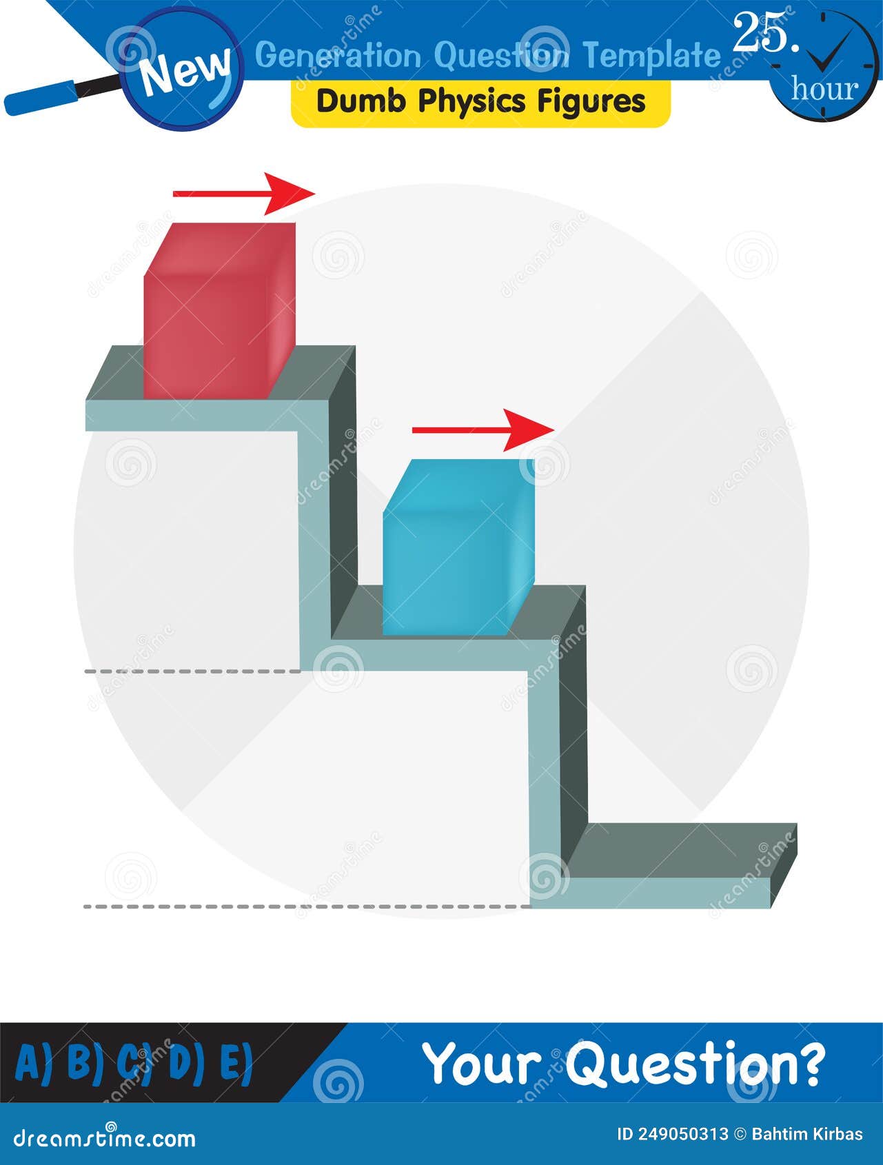 Physics, the Laws of Motion, Newton`s Laws of Motion Stock Illustration ...