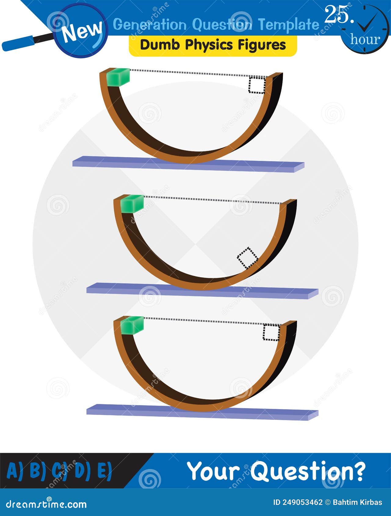 Physics, the Laws of Motion, Newton`s Laws of Motion Stock Illustration ...