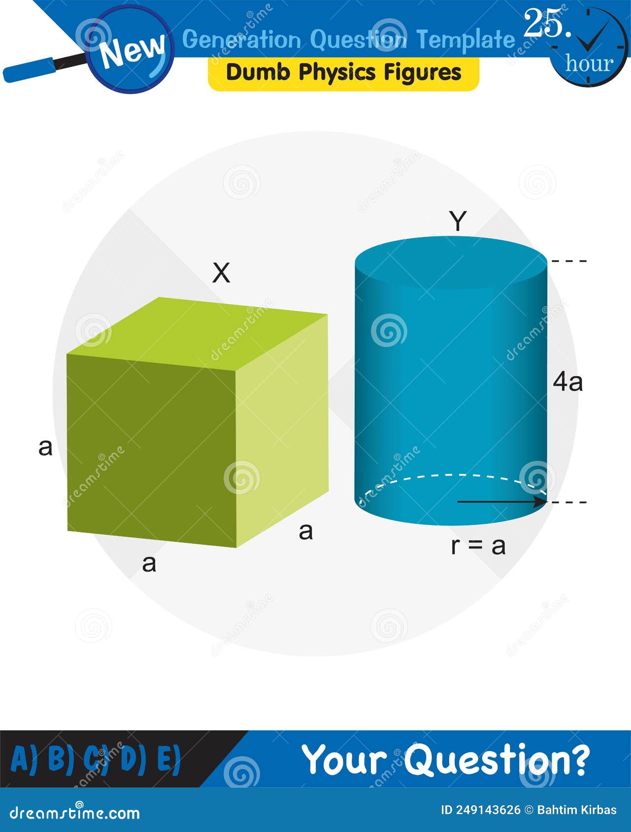 Physics, Solid Shapes, Center of Mass, Next Generation Question ...