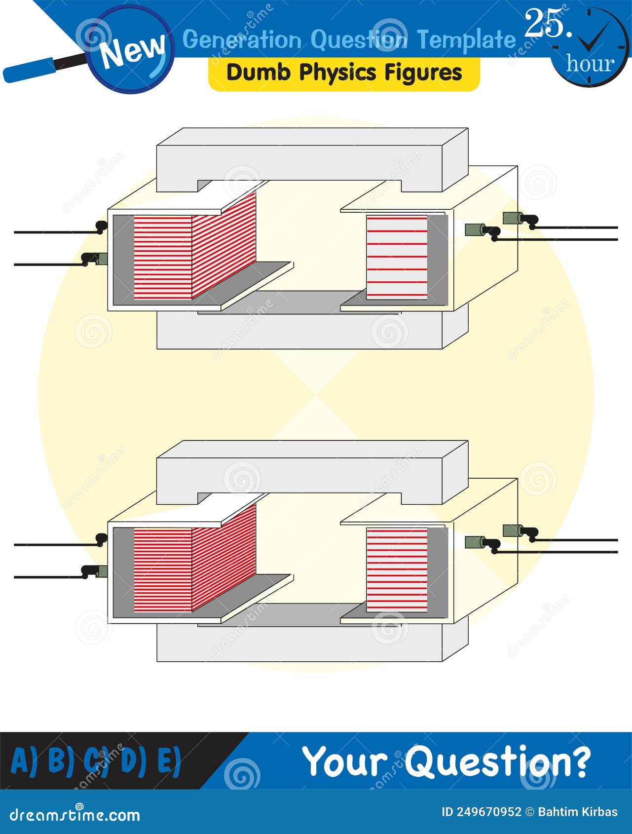 Physics, Simple Electric Motor, Alternating Current and Transformers ...