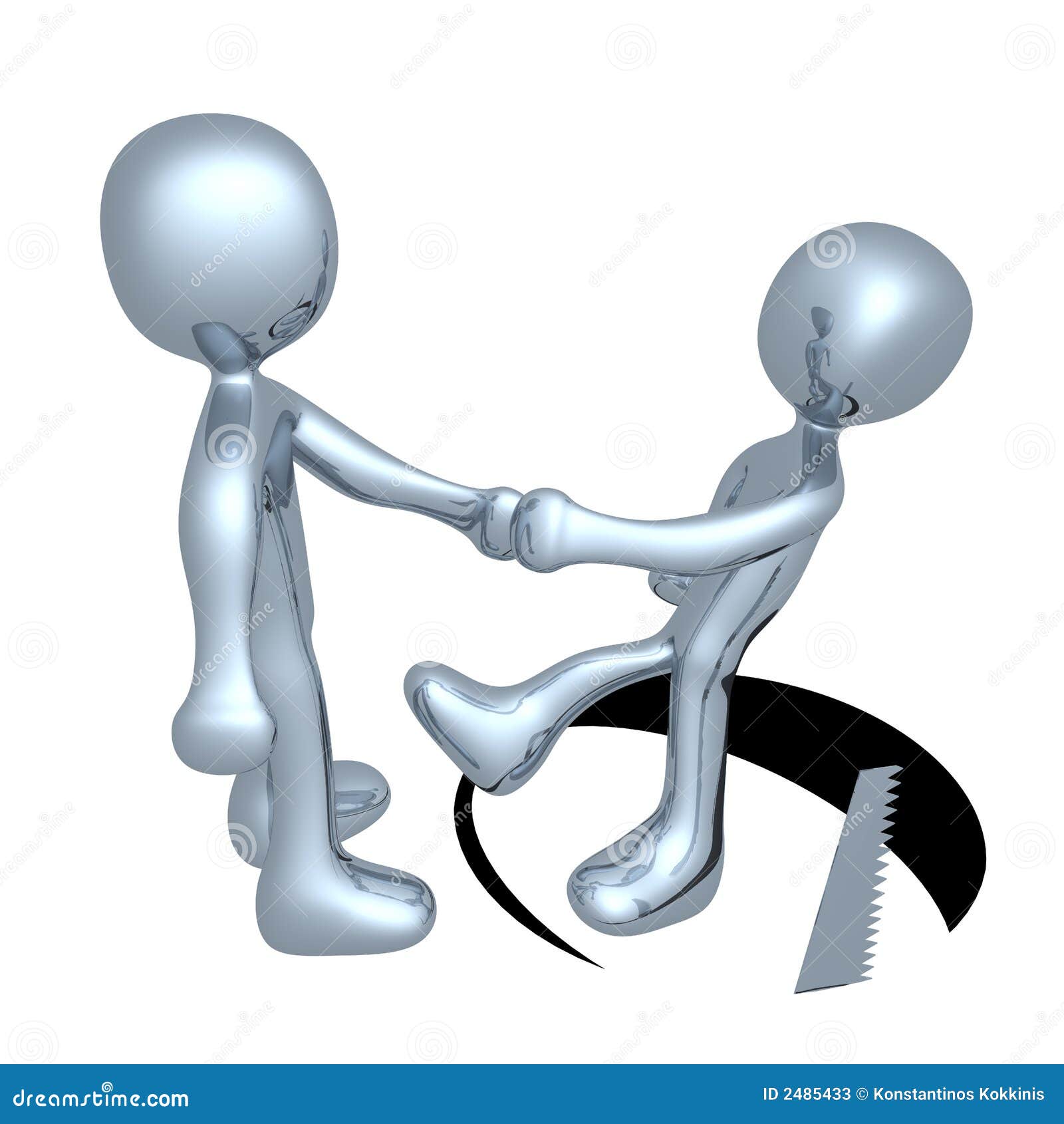 Sabotage stock illustration. Illustration of circle, metaphor - 2485433