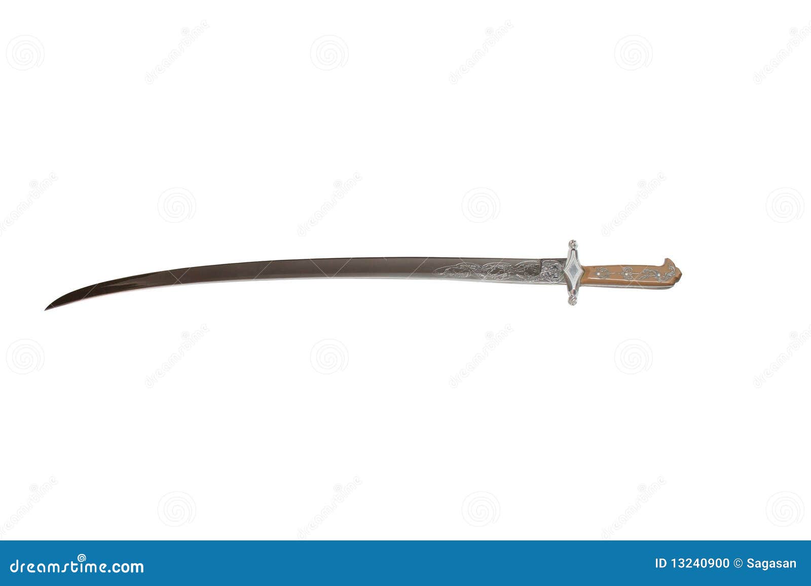 Sabre stock photo. Image of blade, antique, iron, gold - 13240900