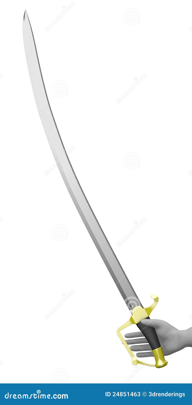 Sabre 8 in hand stock illustration. Illustration of male - 24851463