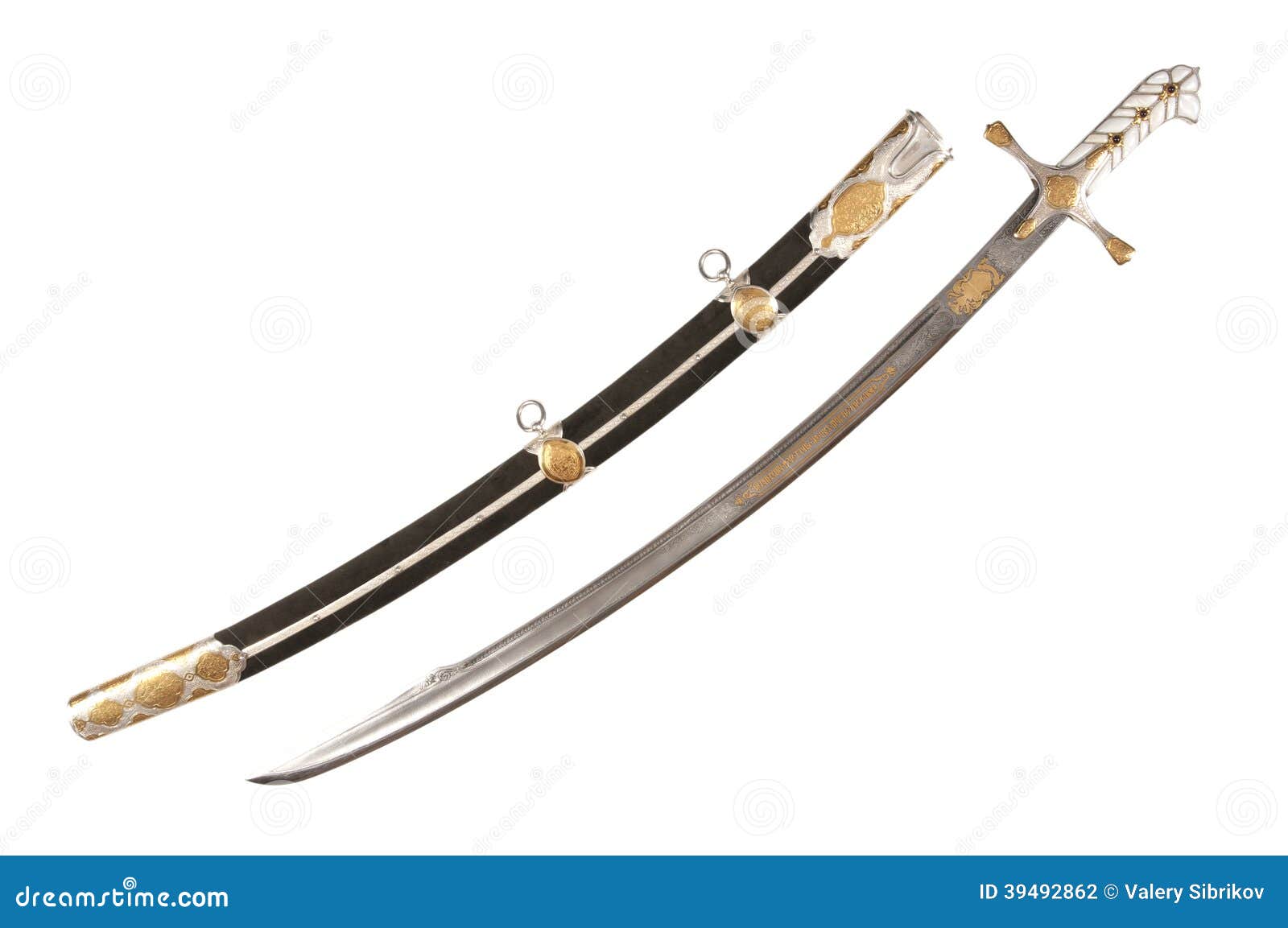 Sabre antigo foto de stock. Imagem de antiguidade, decorativo - 39492862
