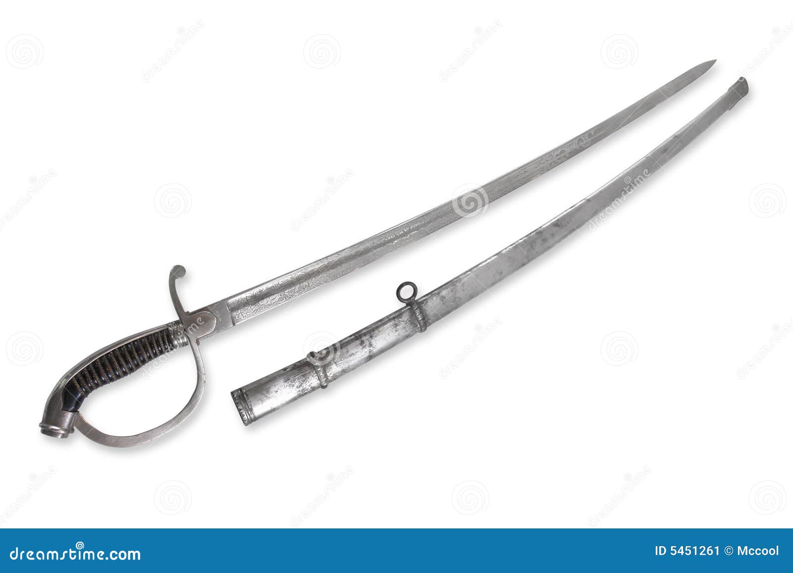 SABRE (sable, Espada) Del Oficial Austríaco De La Caballería. Imagen de ...