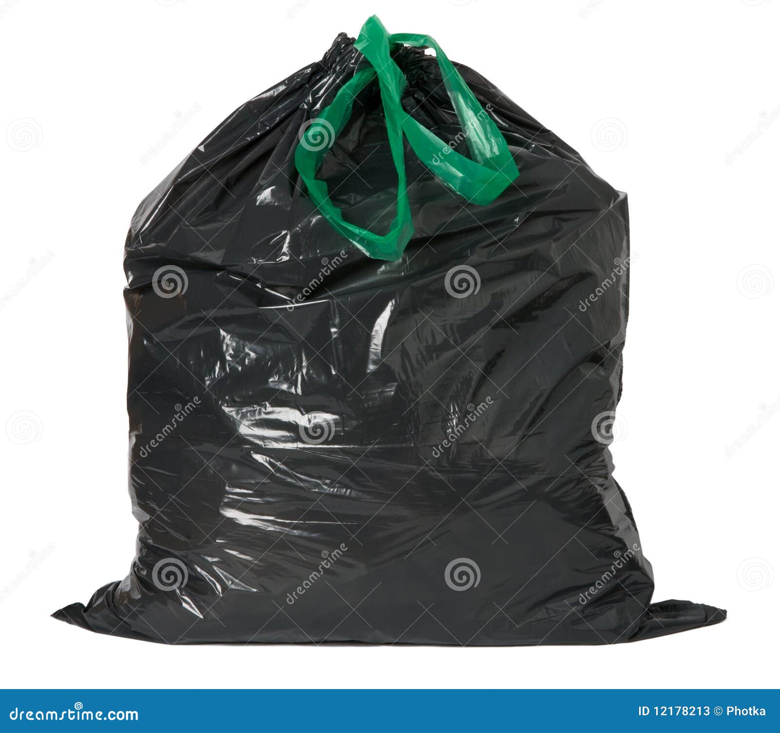 Sacchetto dei rifiuti immagine stock. Immagine di tiro - 12178213