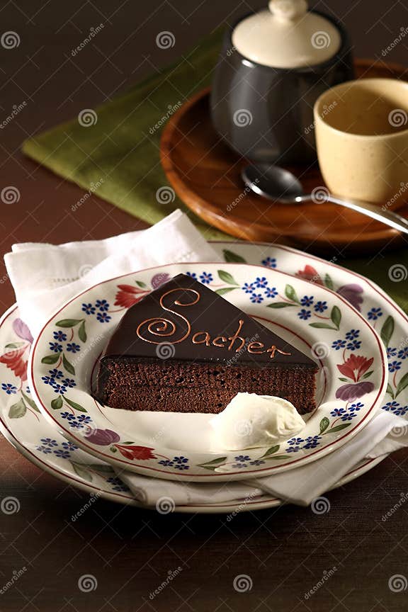 Sacher stock image. Image of delicious, traditional, cuisine - 18928043