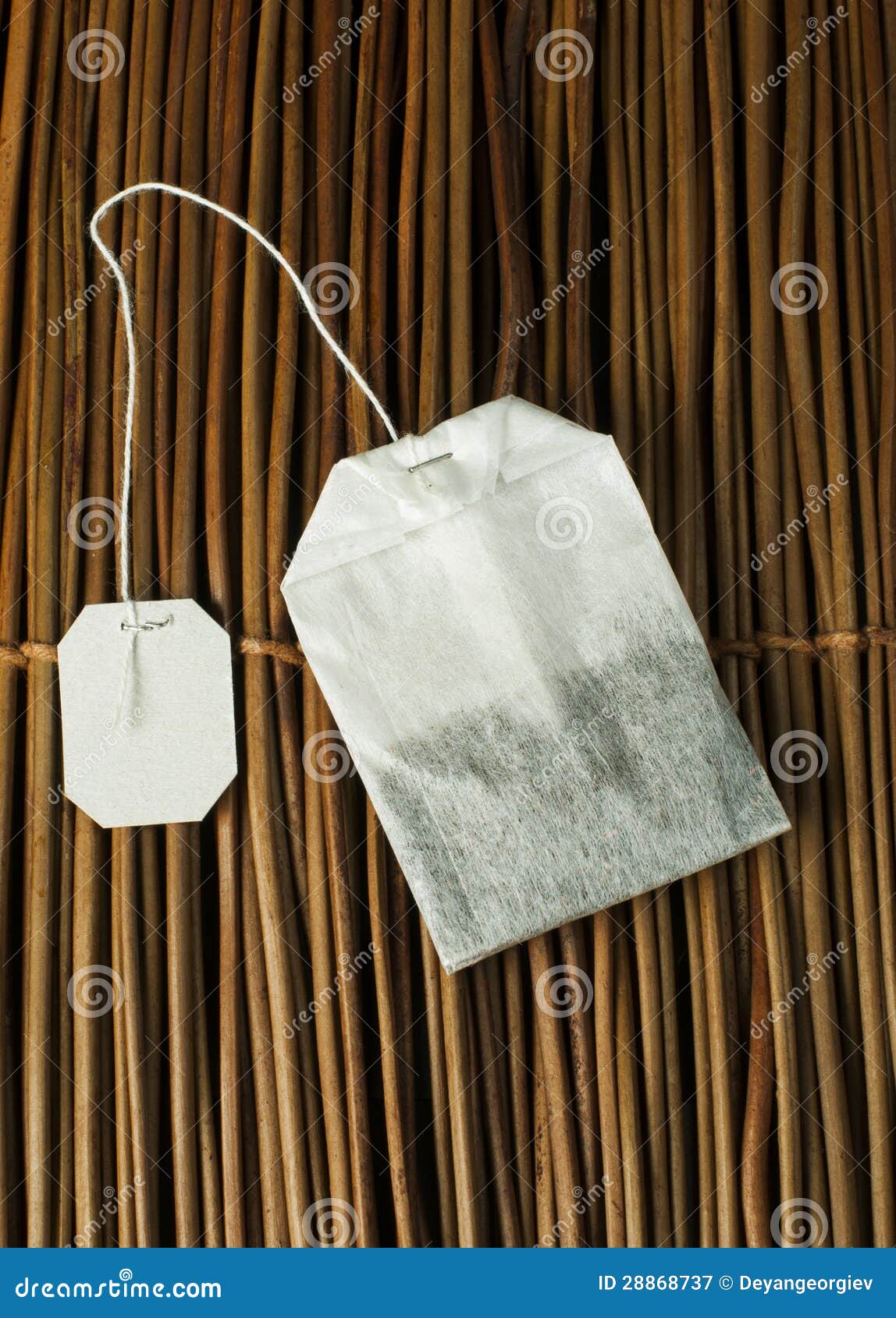 Sachet à thé image stock. Image of saveur, culture, floral - 28868737