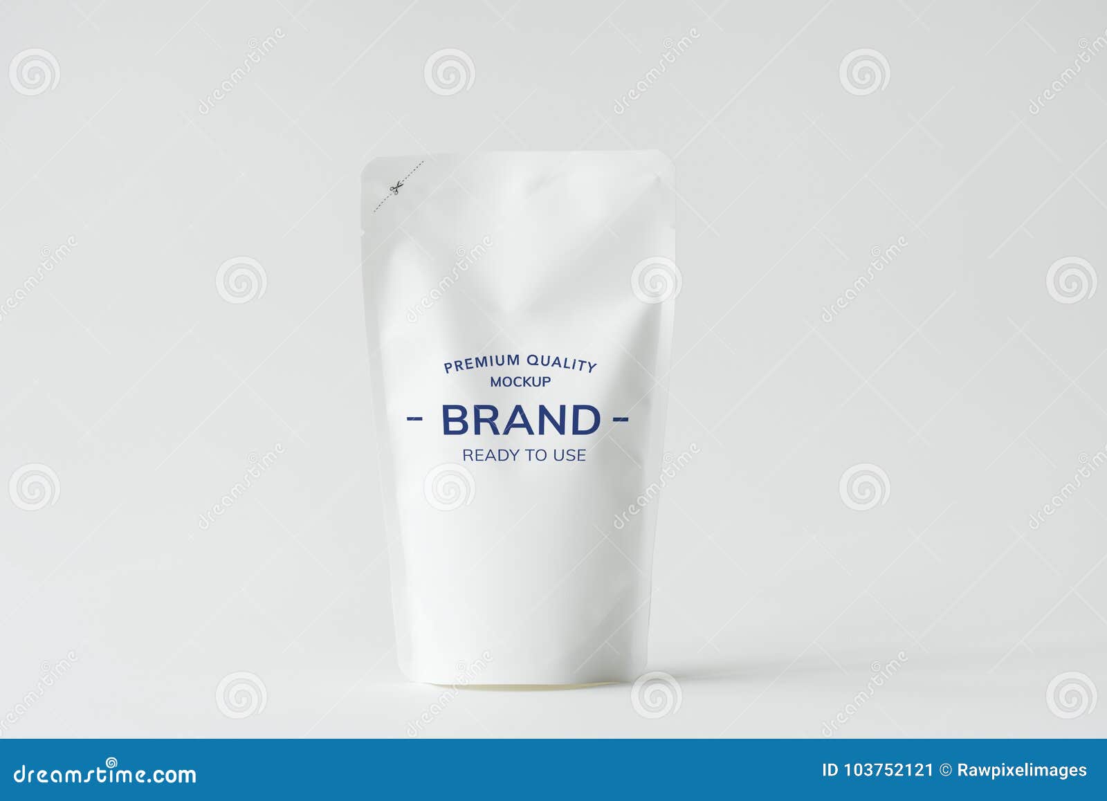 Sachet Mockup Logo Label Isolated Stock Image - Image of pouch, mockup ...