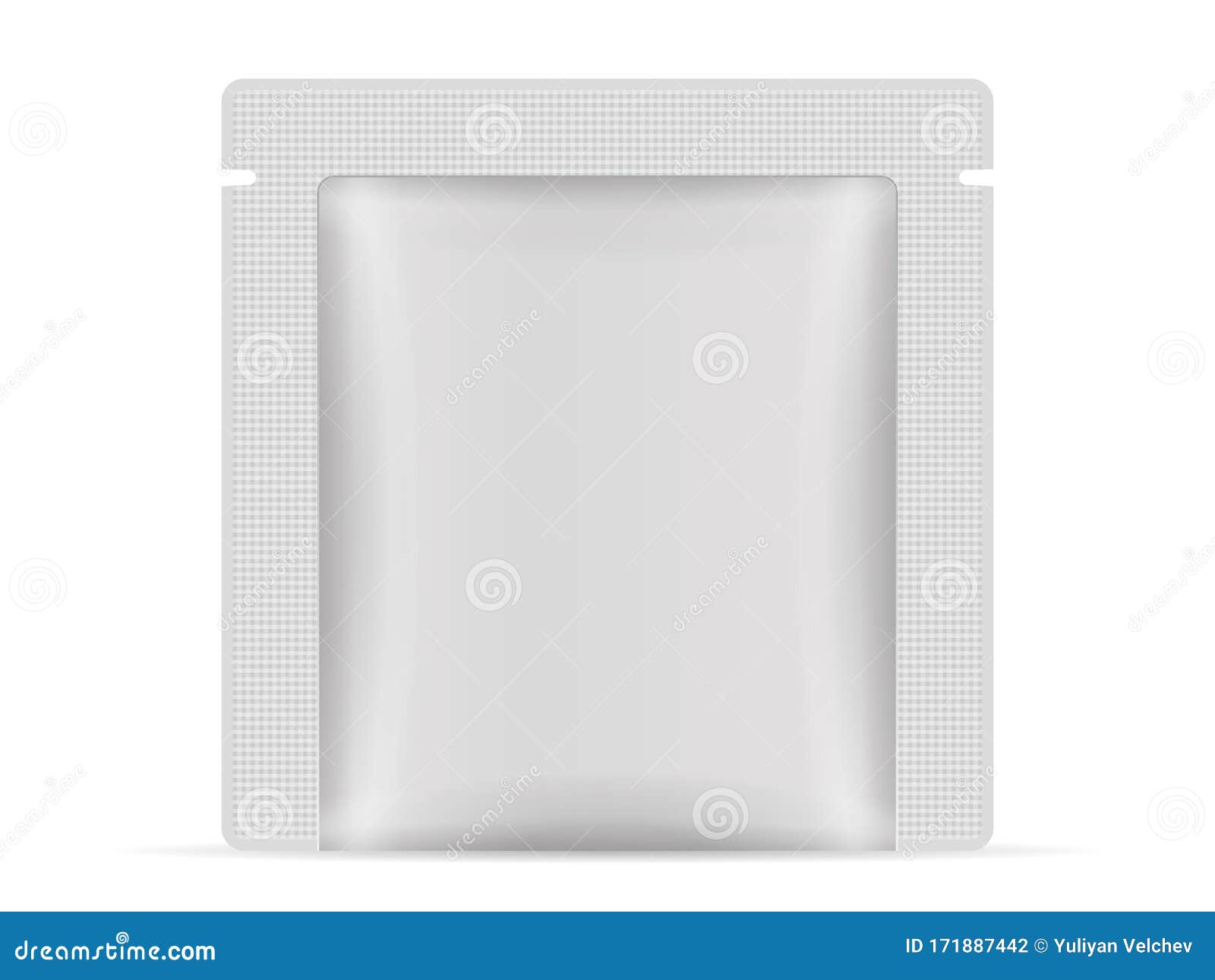 Sachet stock vector. Illustration of package, container - 171887442