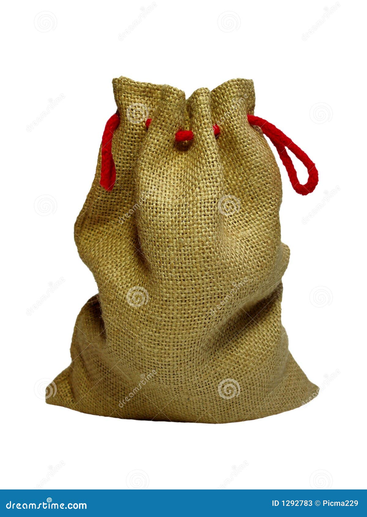 Sack stock image. Image of linen, father, wrap, pack, isolated - 1292783