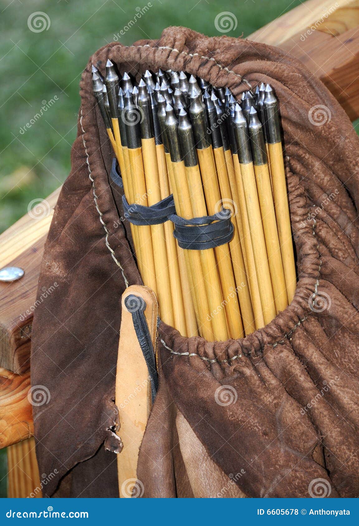 Sack of Arrows stock photo. Image of canvas, color, target - 6605678