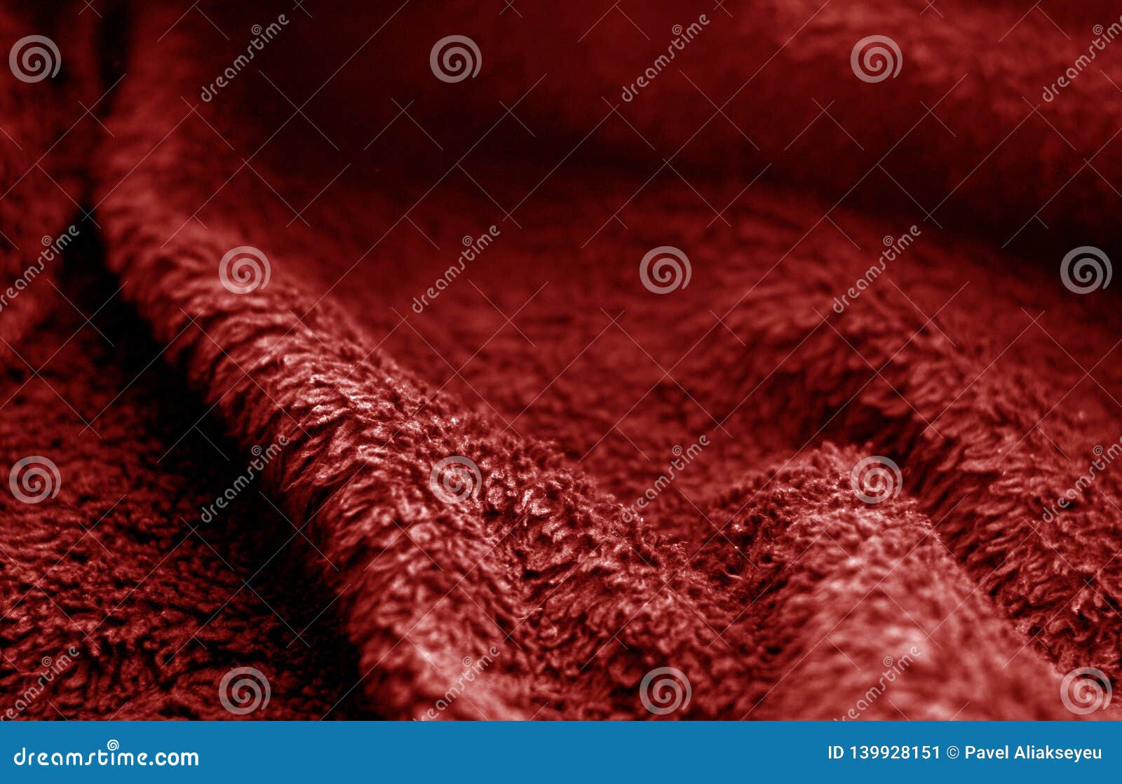 Sack Cloth Texture with Blur Effect in Red Color Stock Image - Image of ...