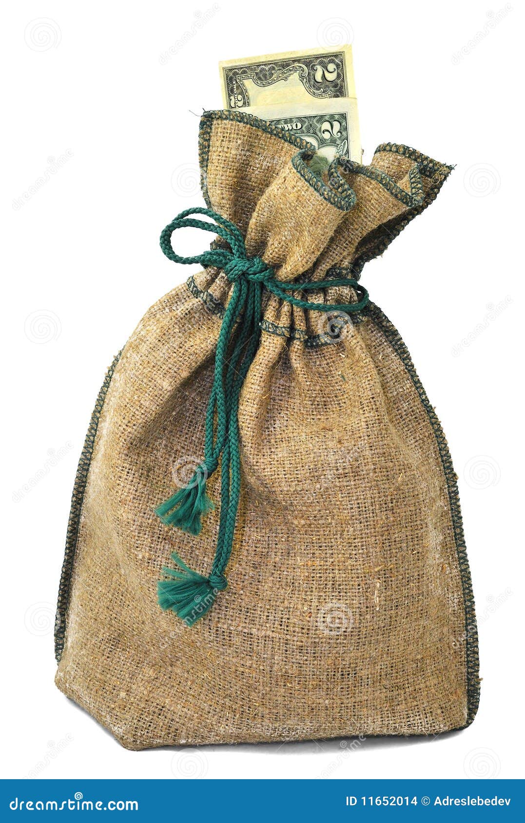 Sack with dollars stock photo. Image of investment, finance - 11652014
