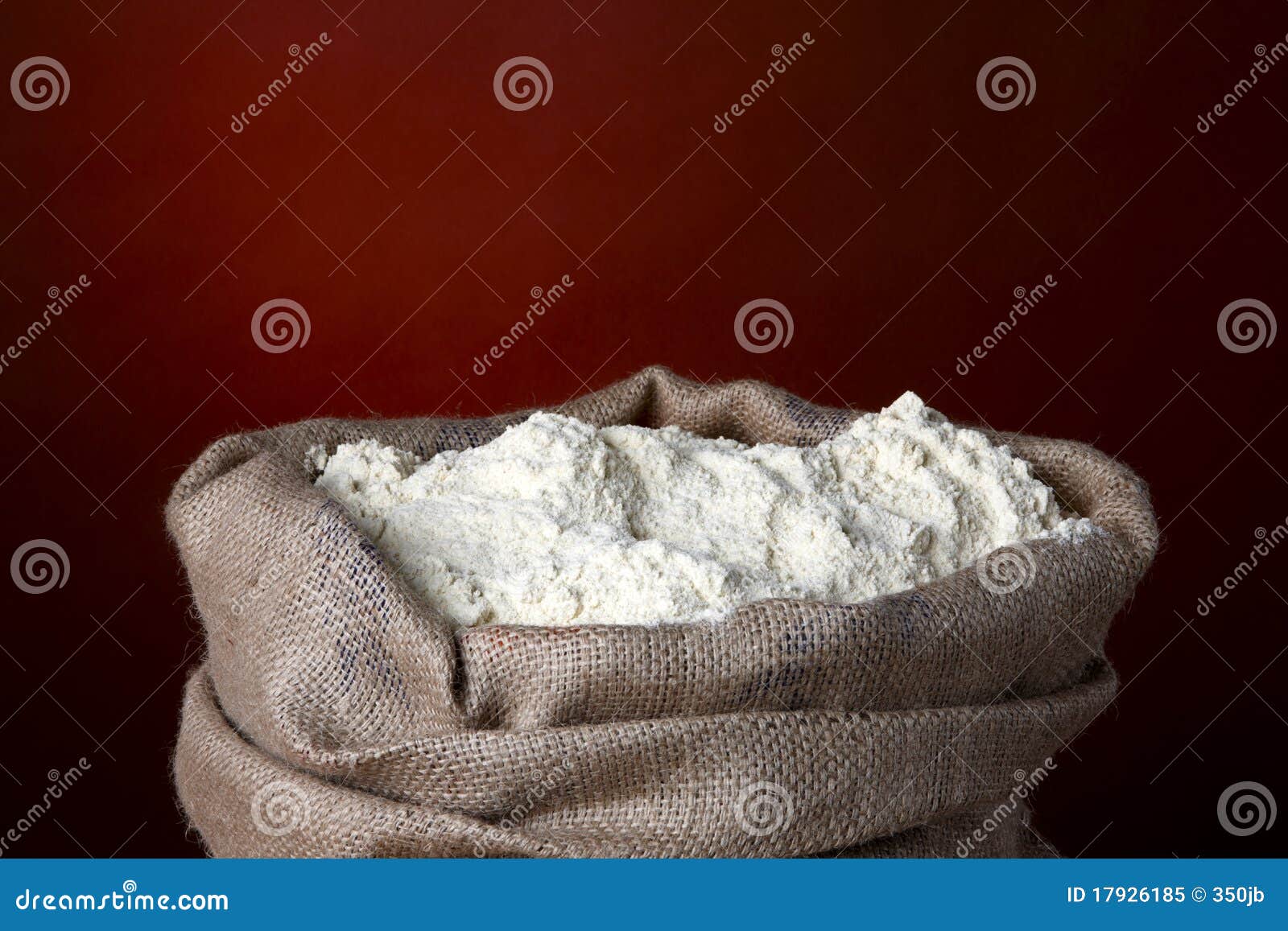 Sack of flour stock image. Image of burlap, agriculture - 17926185