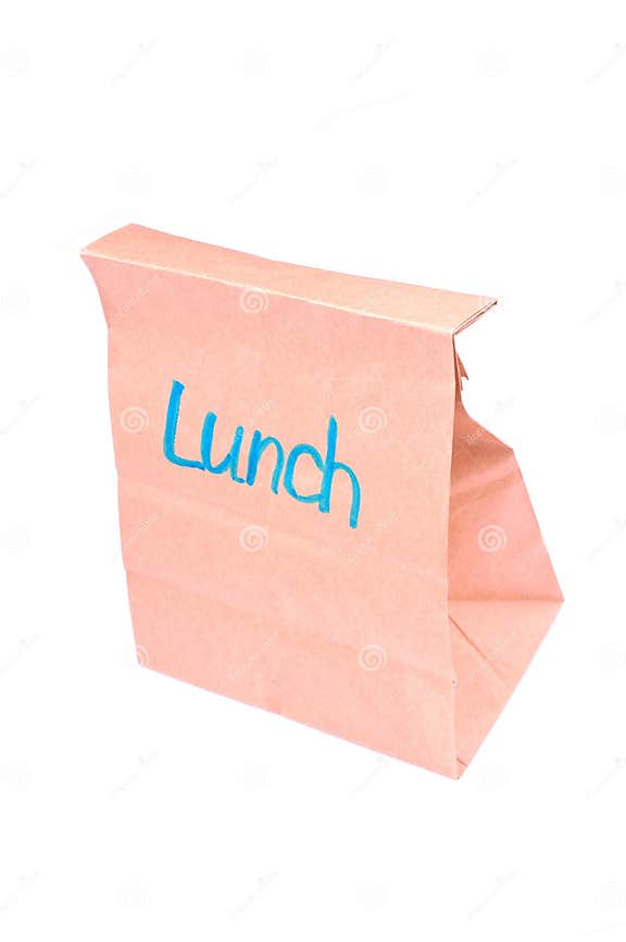 Sack of lunch stock photo. Image of snack, cold, work - 7514842