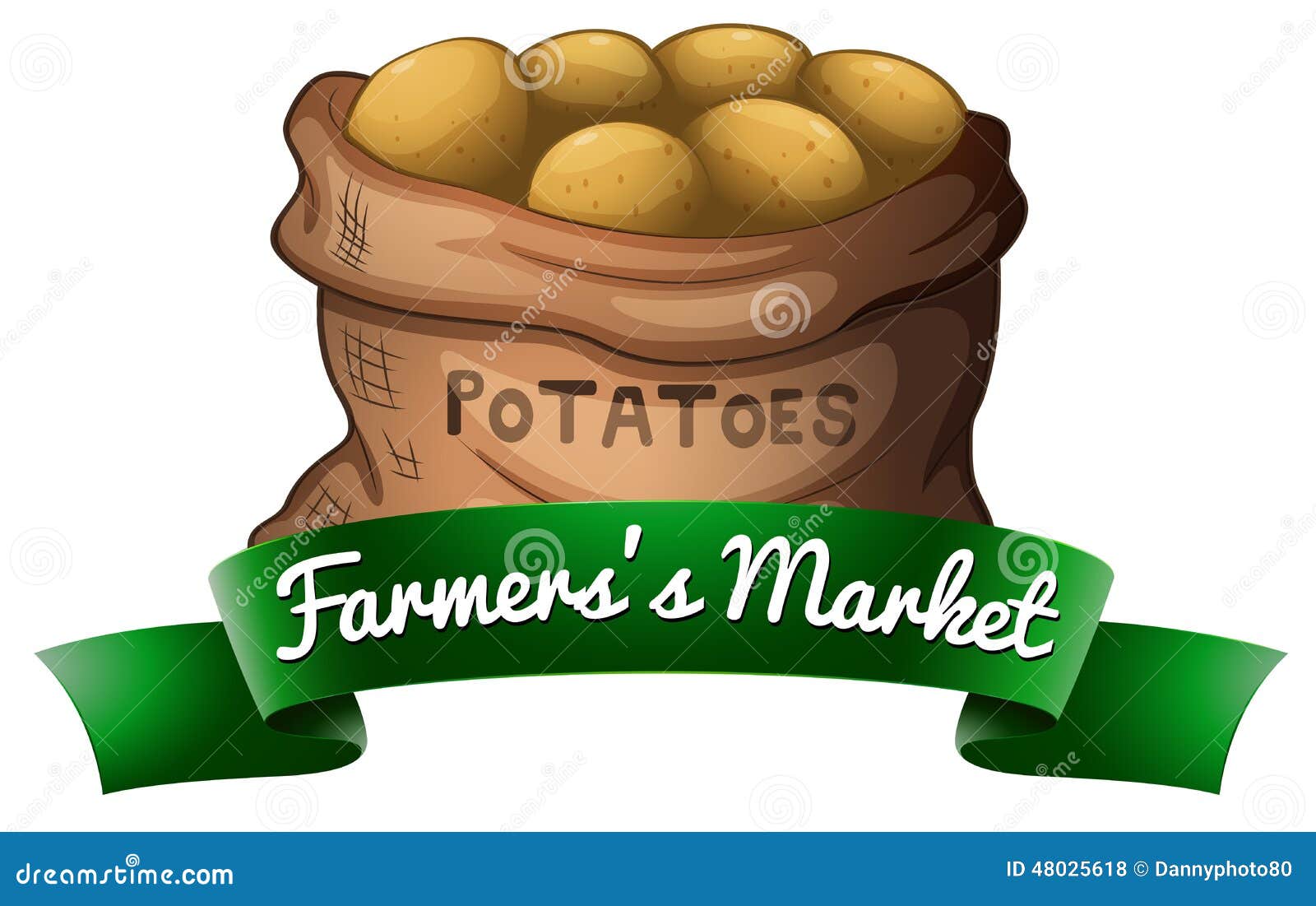 A sack of potatoes stock vector. Illustration of bulk - 48025618 A sack of potatoes stock vector. Illustration of bulk - 48025618