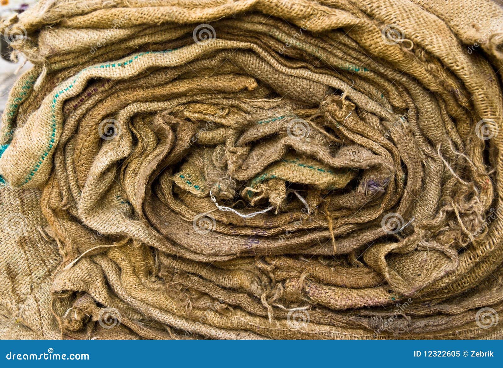 Sack roll stock image. Image of repetition, close, roll - 12322605