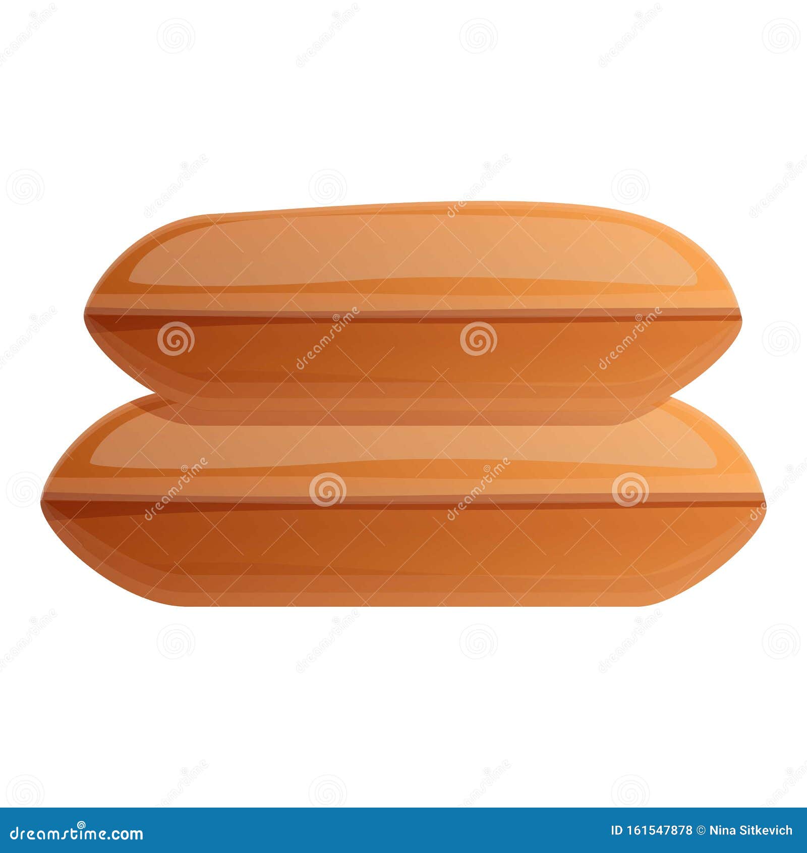 Sack Stack Icon, Cartoon Style Stock Vector - Illustration of coins ...