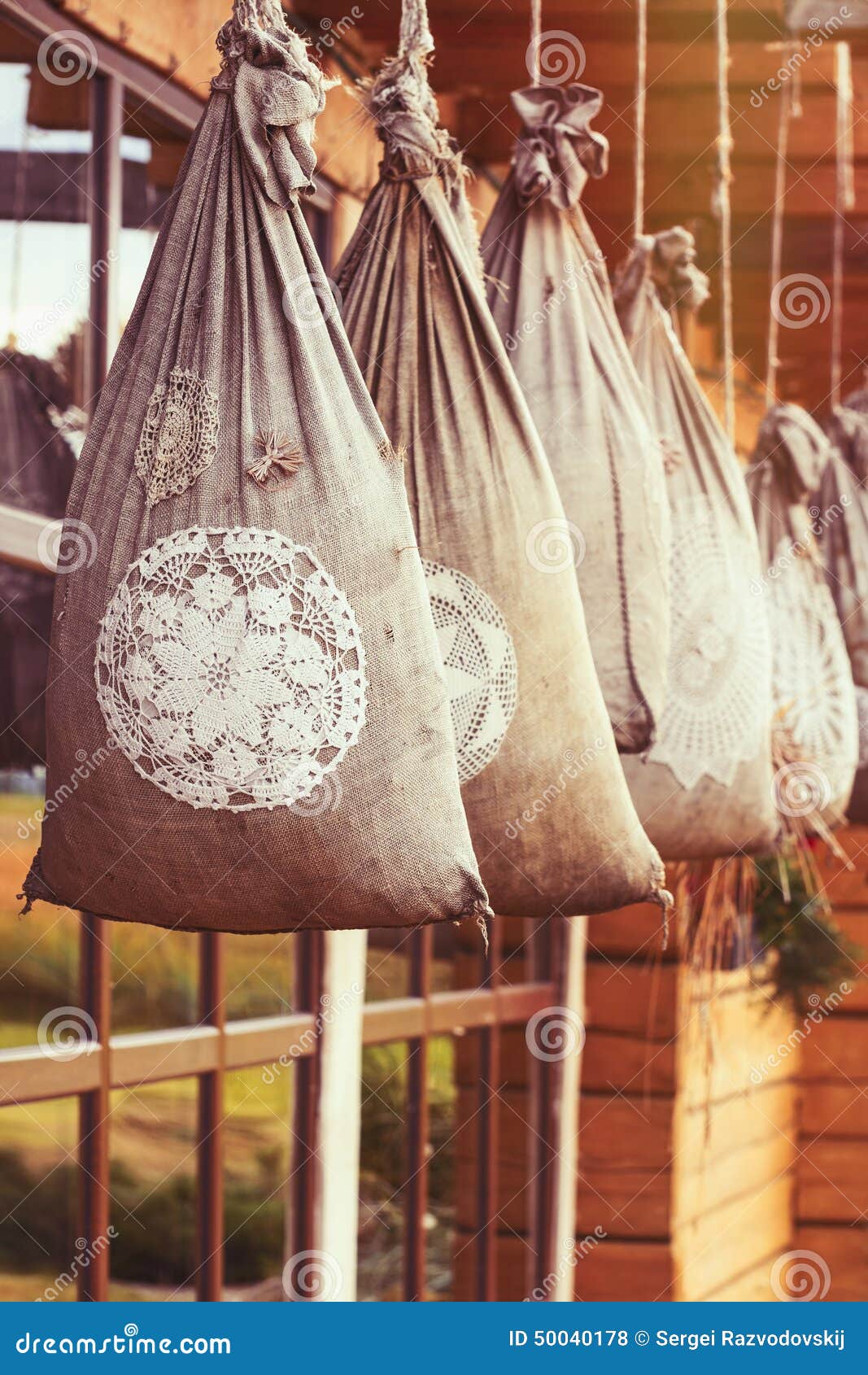 Sacks stock photo. Image of outdoors, suspended, sacking - 50040178