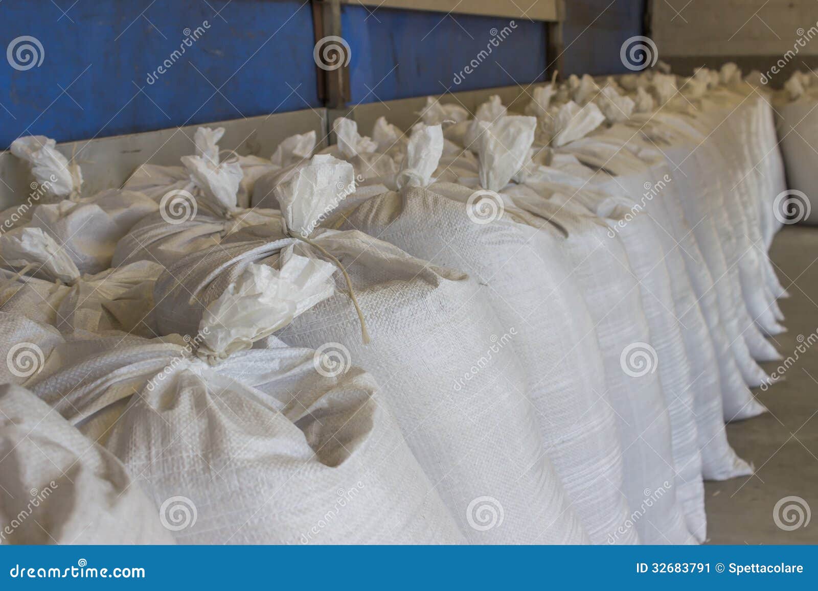 Sacks Stacked in the Truck 2 Stock Image - Image of dust, filling: 32683791