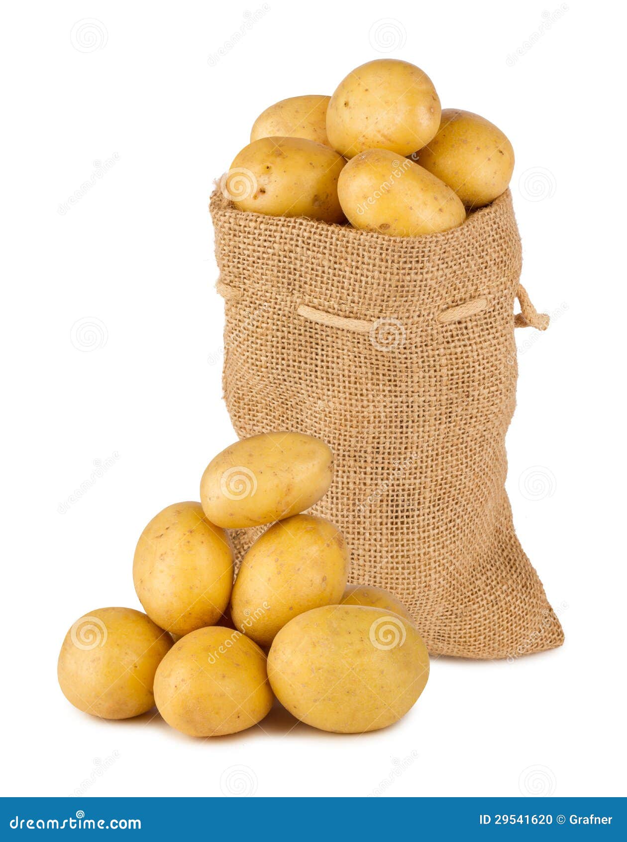 Saco da batata foto de stock. Imagem de isolado, grupo - 29541620