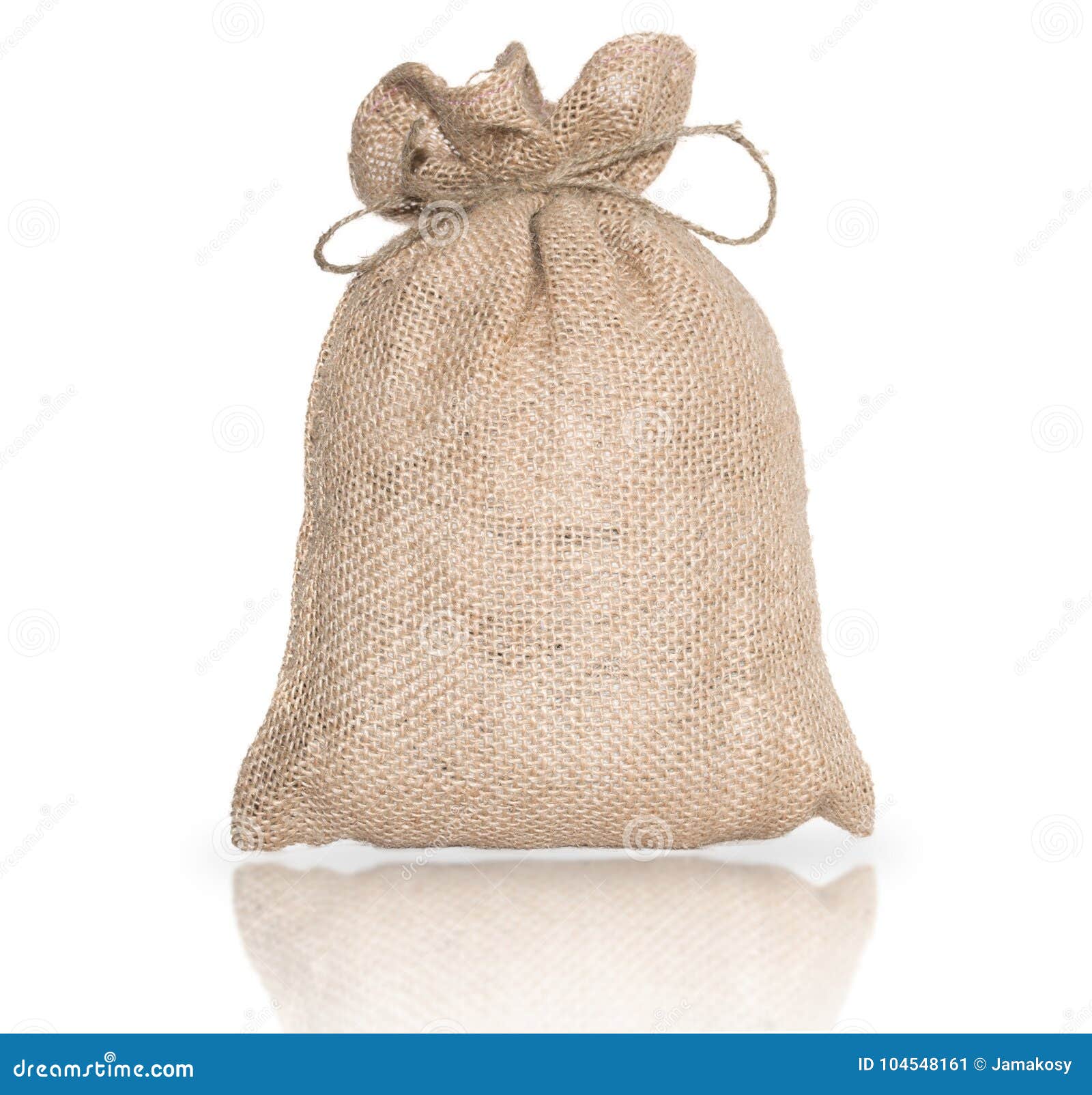 Saco De Um Despedida Isolado Imagem de Stock - Imagem de farinha, sinal ...