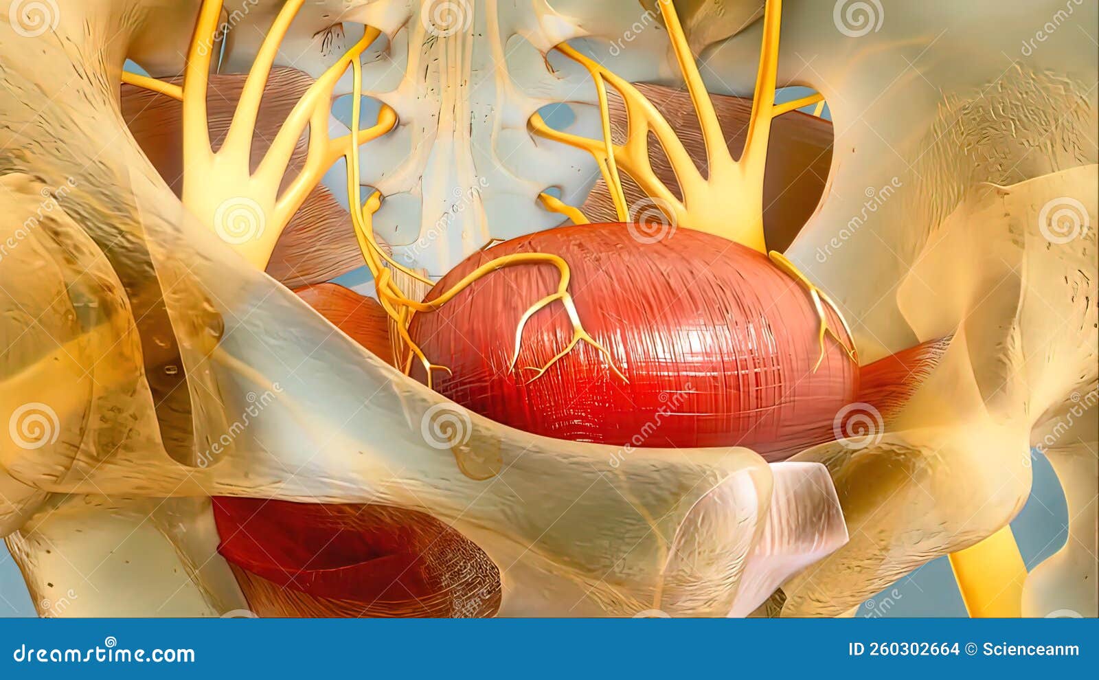 Sacral Nerve Stimulation, Also Known As Sacral Neuromodulation Stock ...