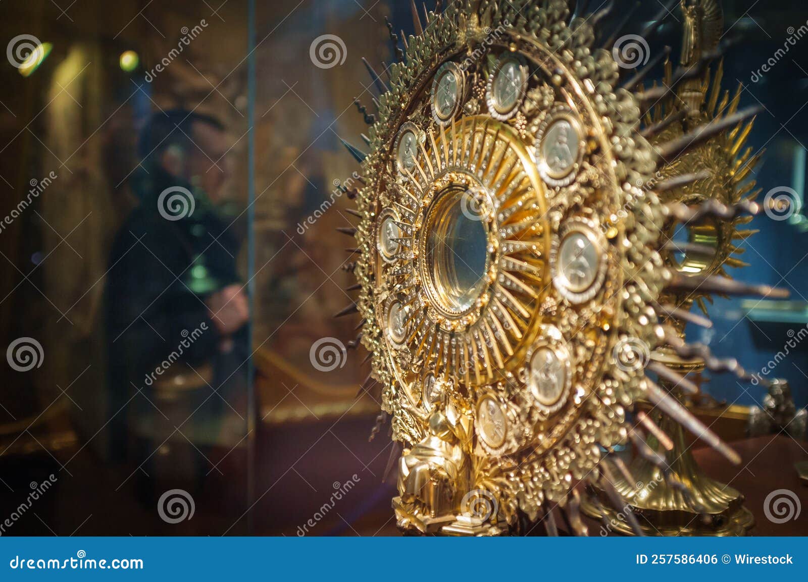 Sacral Object in the Museum Inside the St Stephens Basilica, Budapest ...