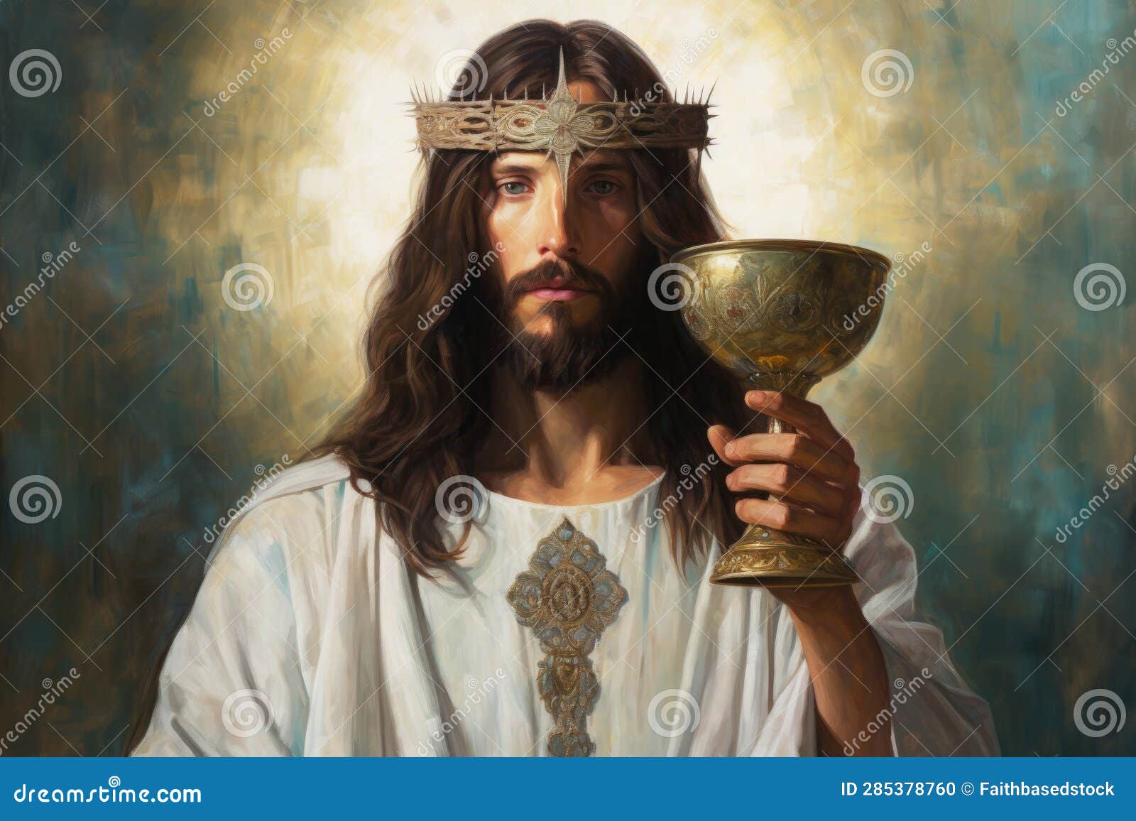 Sacrament: the Eucharist, Holy Communion, Lord S Supper Stock ...