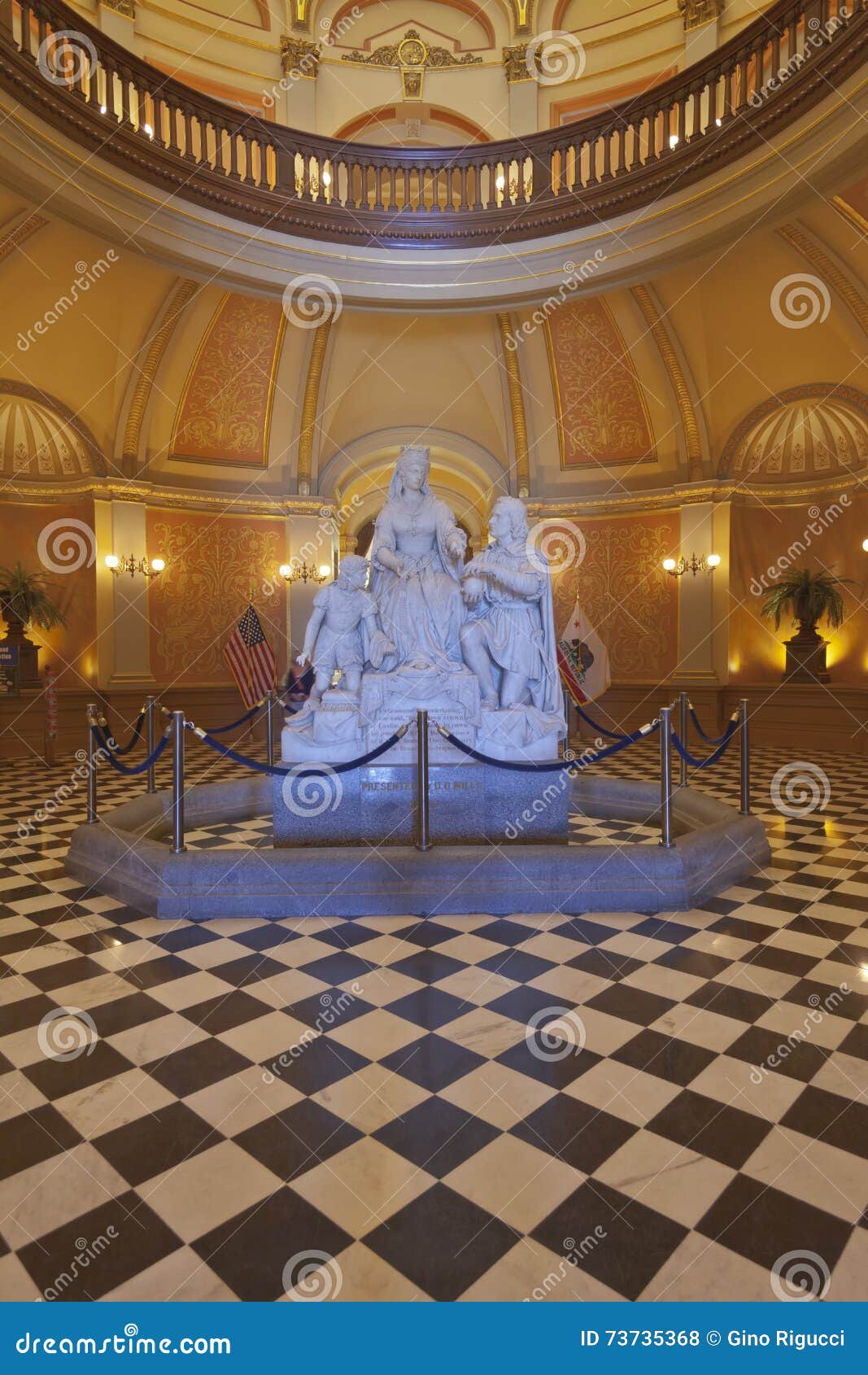 Sacramento State Capitol Interiors Architecture. Editorial Stock Photo ...