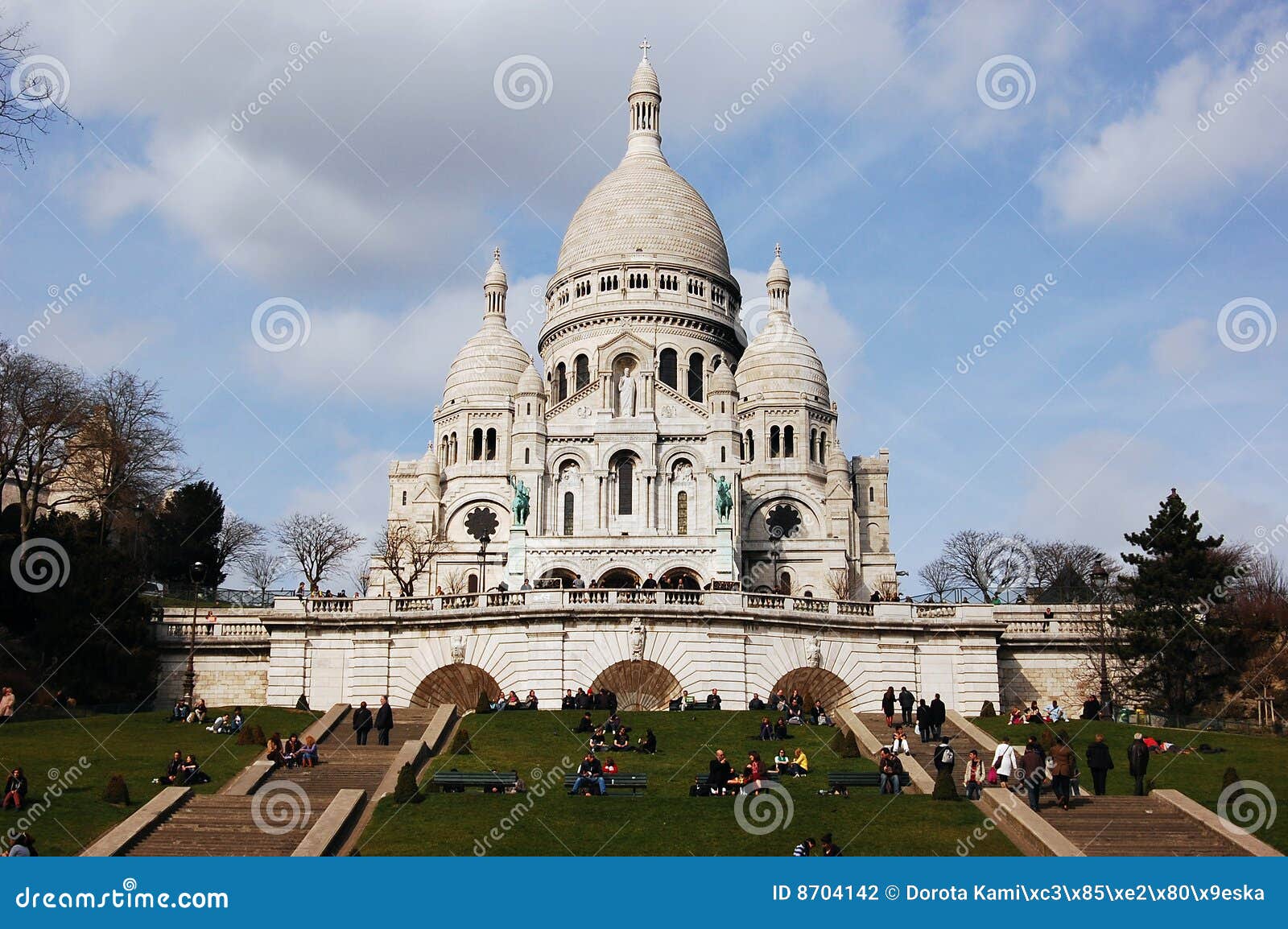 Sacre-Coeur Basilica, Paris Editorial Image | CartoonDealer.com #6295272