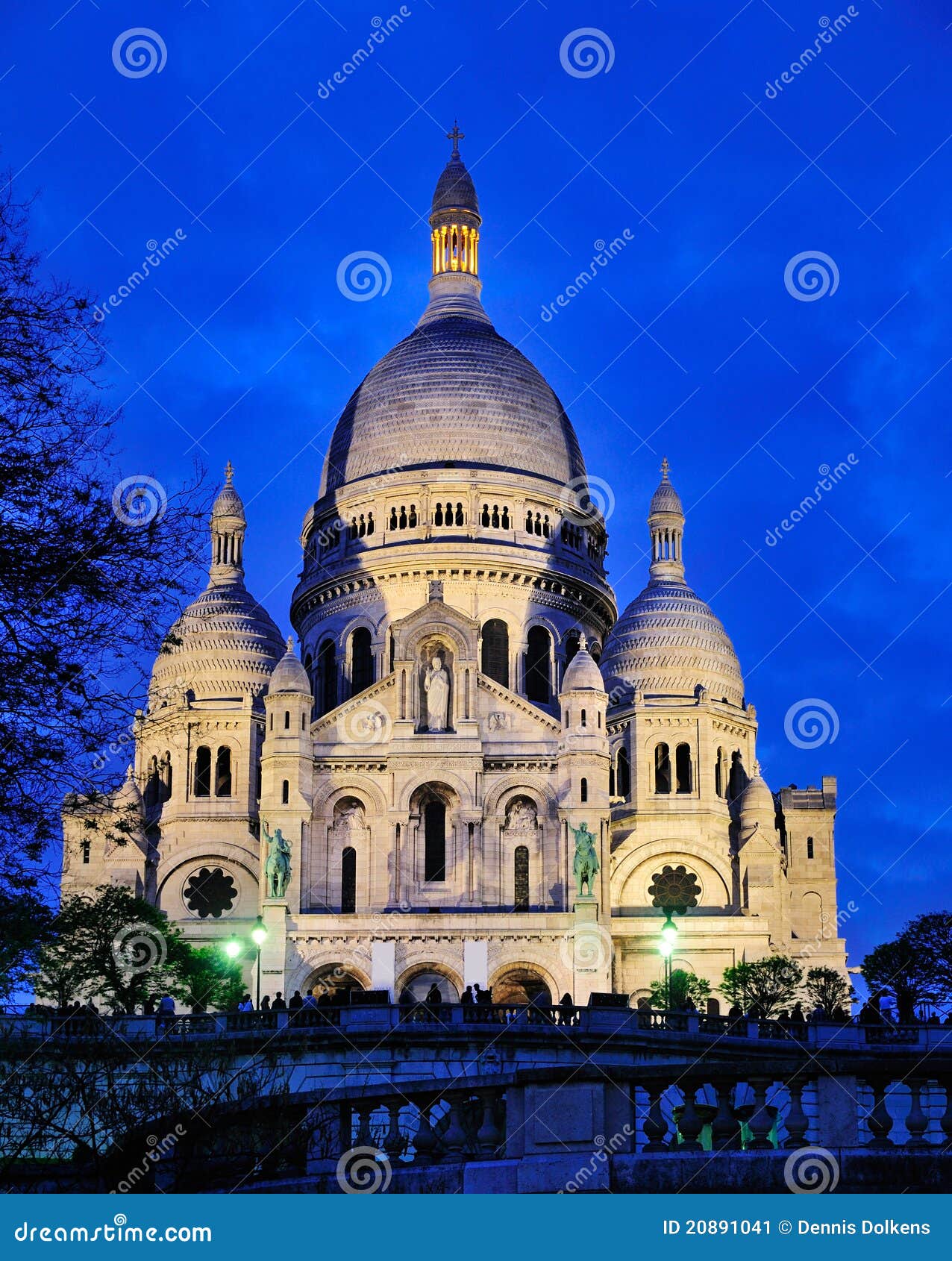 Sacre-Coeur Basilica In Paris Stock Photography | CartoonDealer.com ...