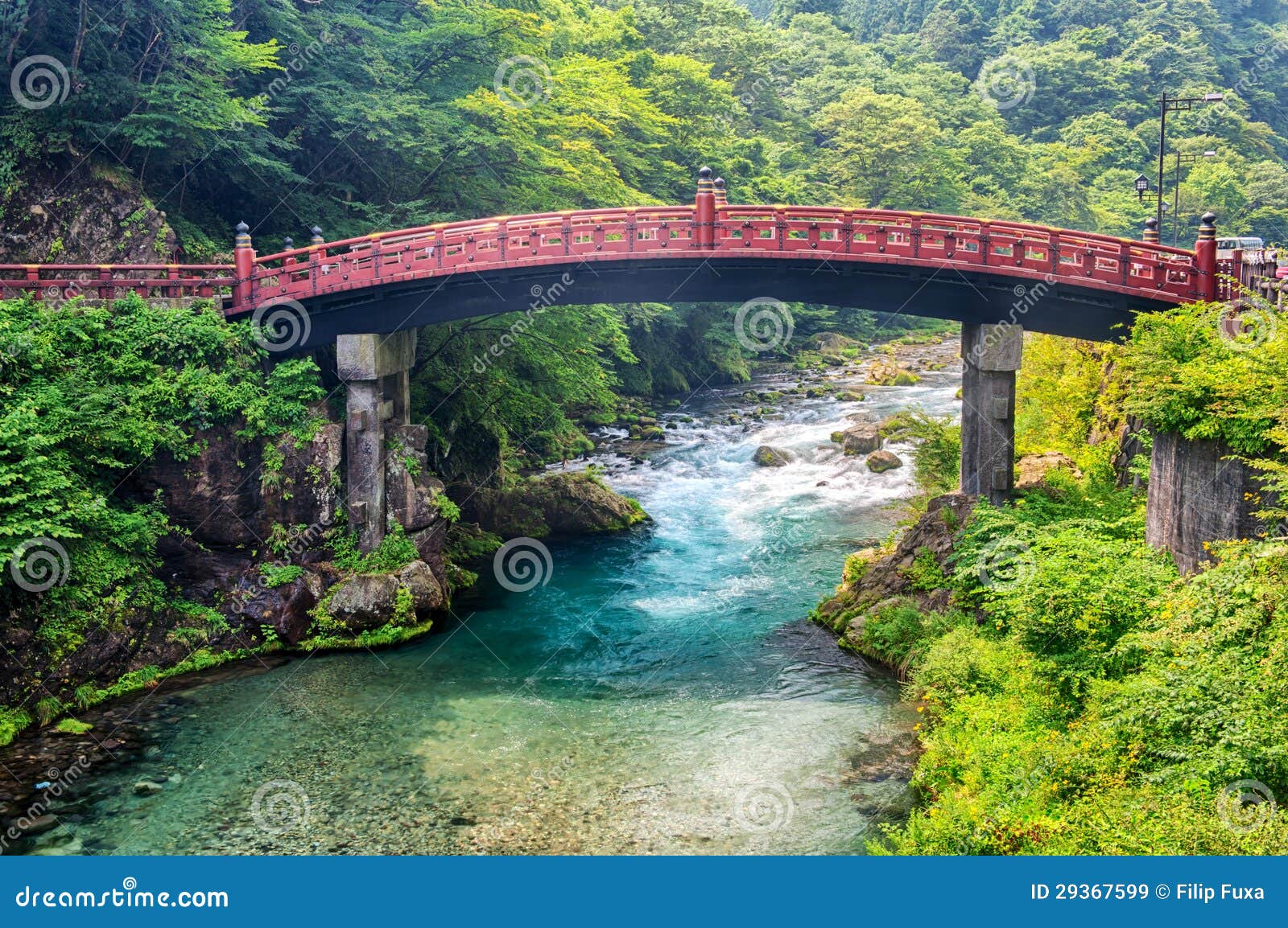 Sacred bridge Shinkyo stock image. Image of creek, shinkyo - 29367599