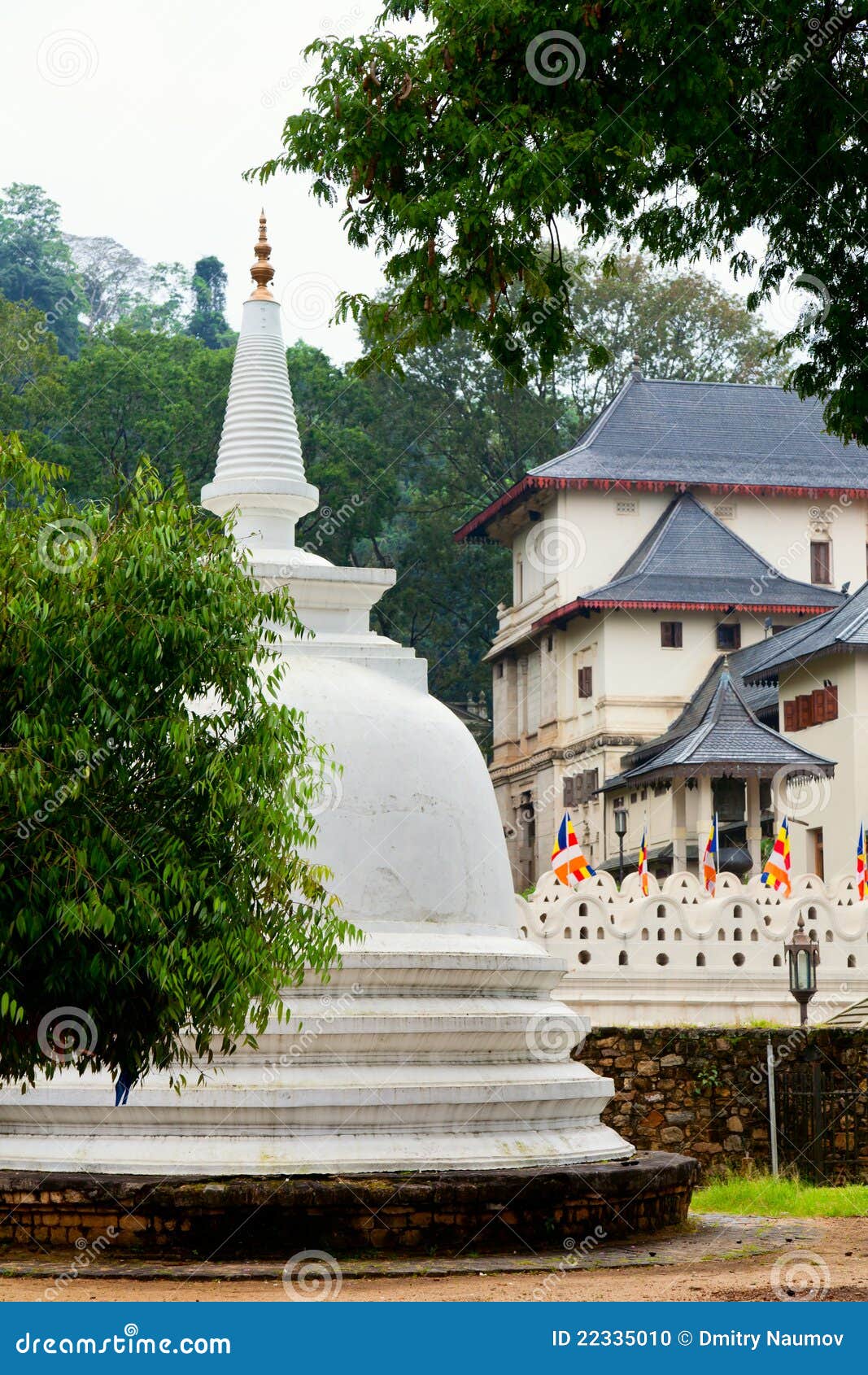 Sacred City of Kandy stock photo. Image of ceylon, religion - 22335010