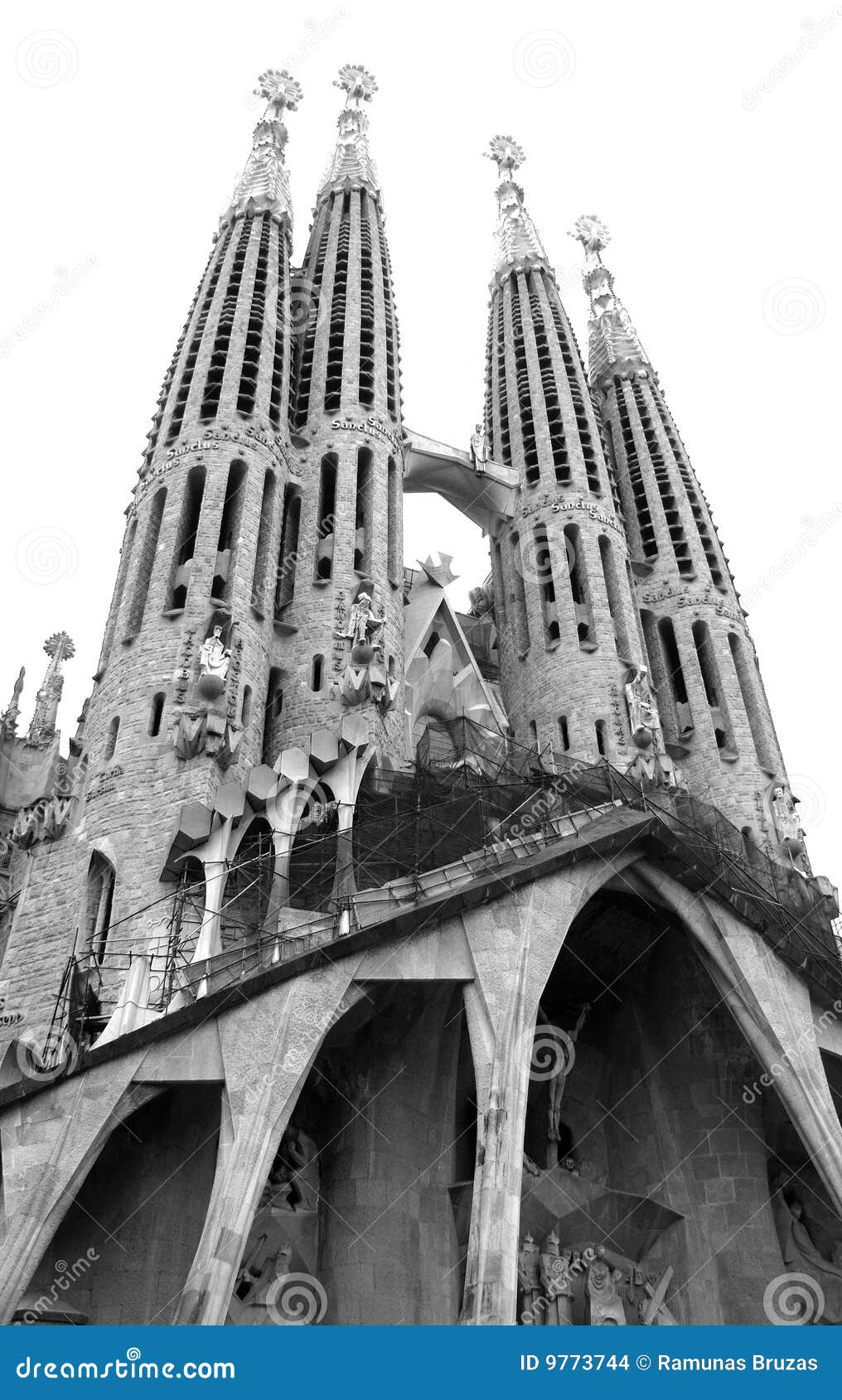 Sacred Family stock photo. Image of church, modern, spain - 9773744