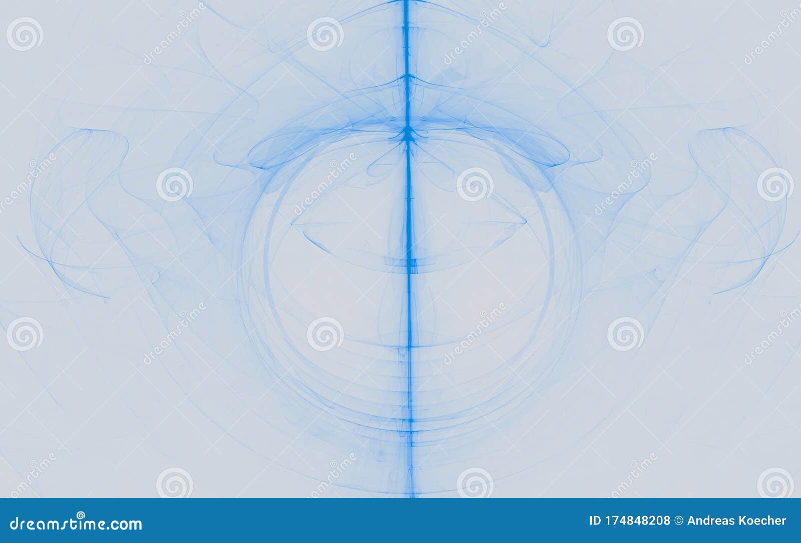 Sacred Futuristic Object. Beautiful Abstract Smooth Geometrical Neon ...